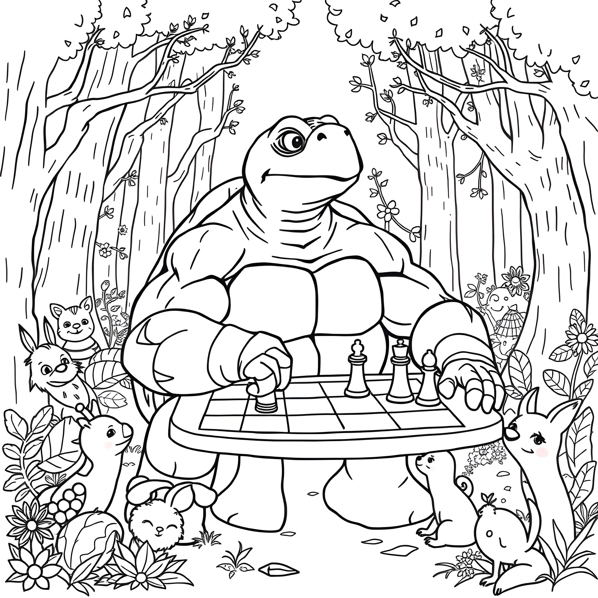 286 Best Turtle Coloring Pages (Free Printable PDFs)