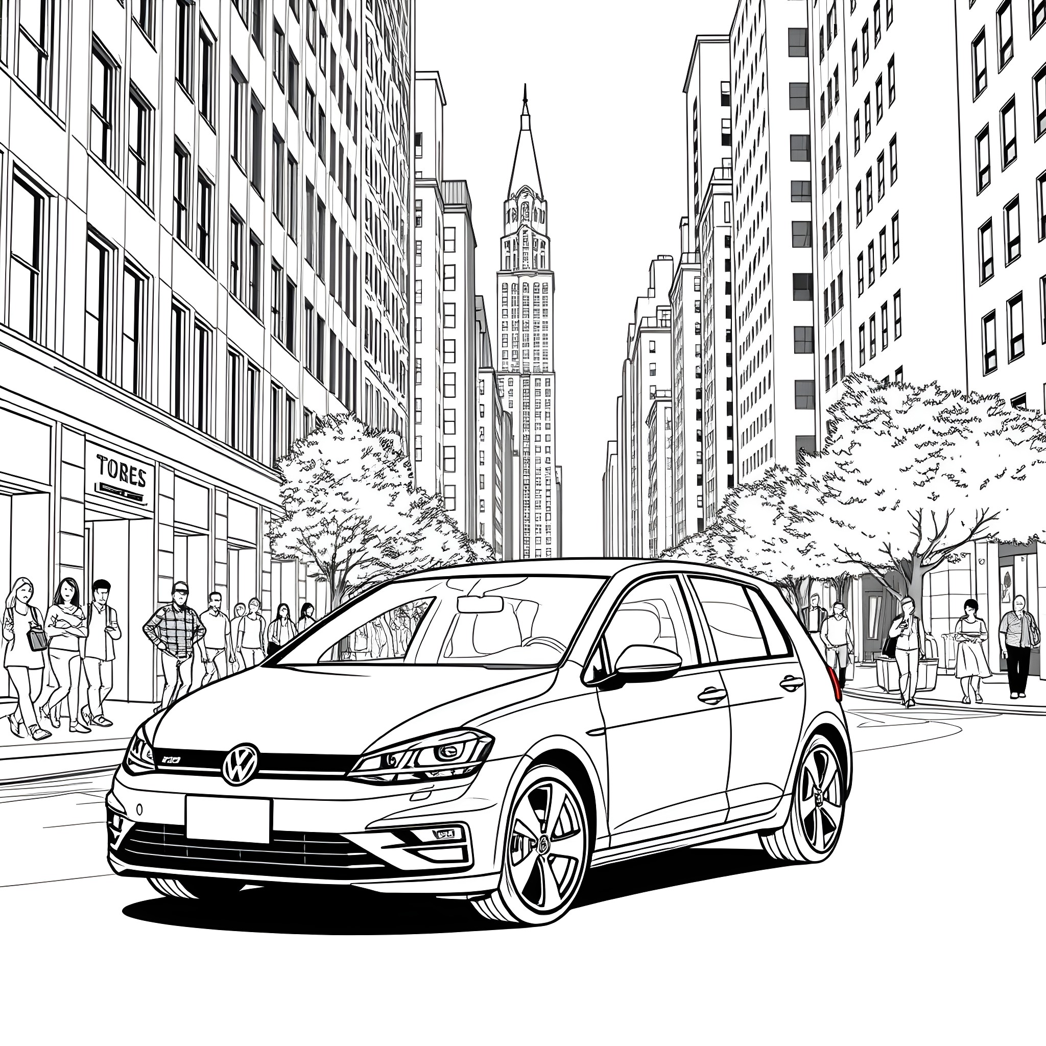 Best Volkswagen Coloring Pages (Free Printable PDF)