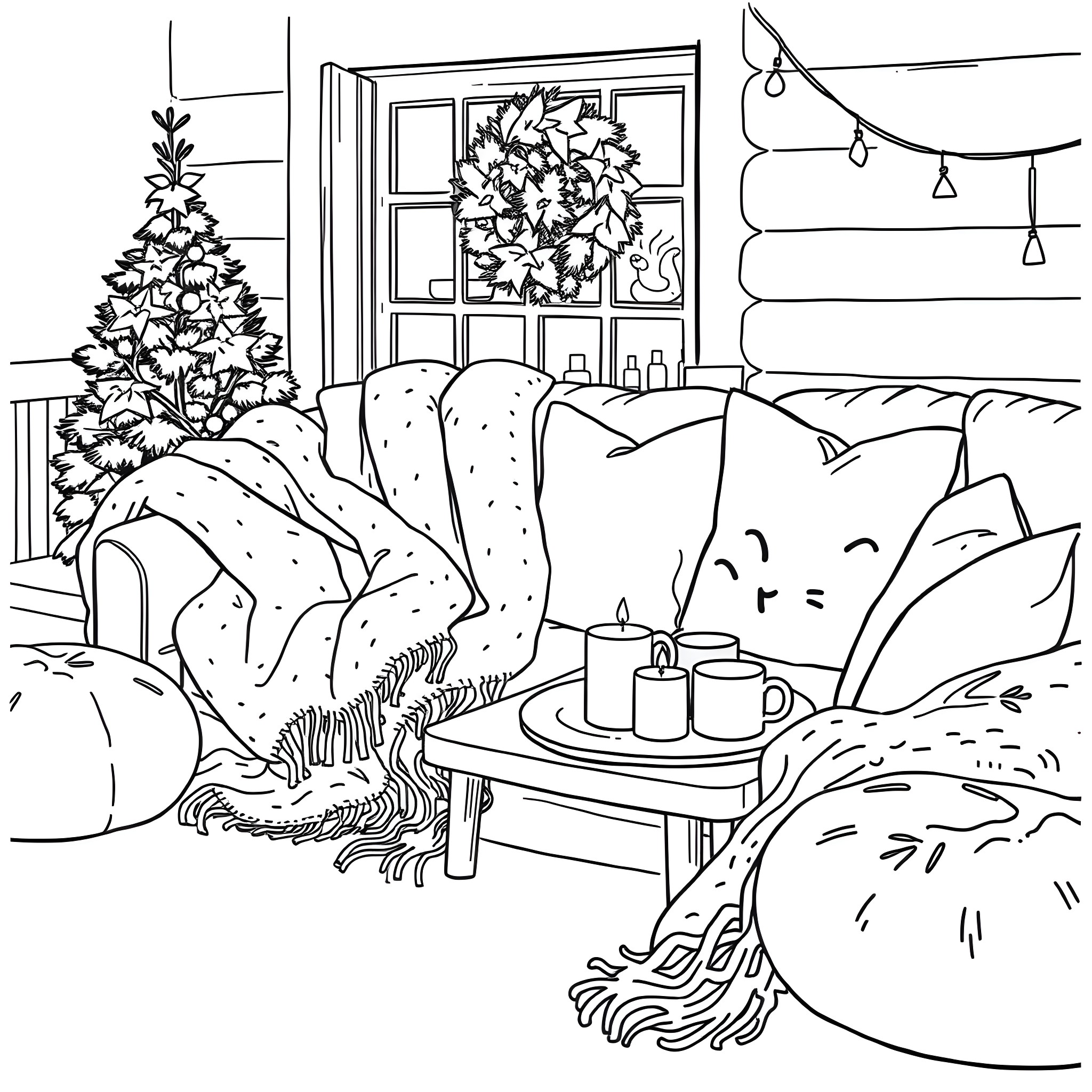 Best Hygge Coloring Pages (Free Printable PDF)
