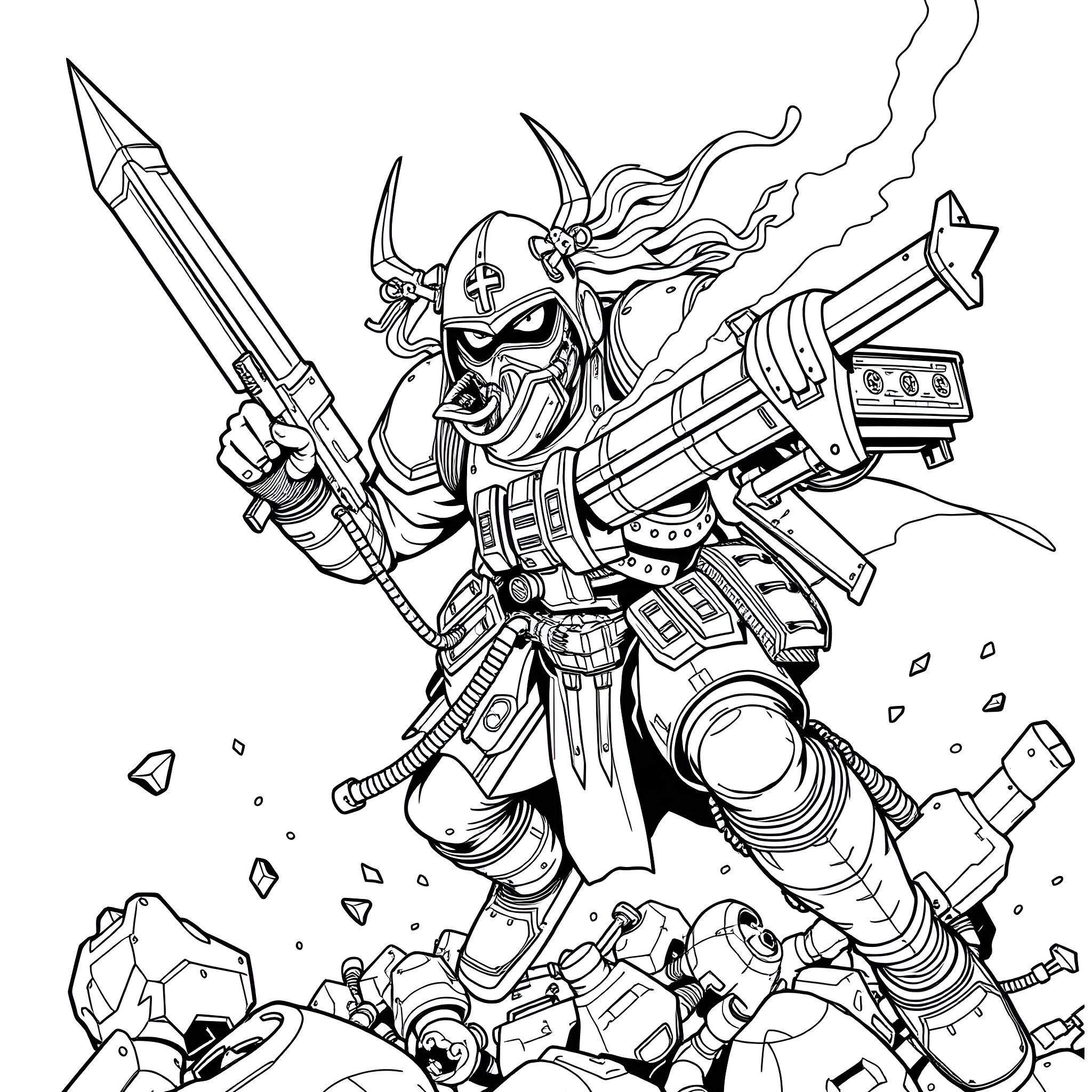 Best Helldiver Coloring Pages (Free Printable PDF)