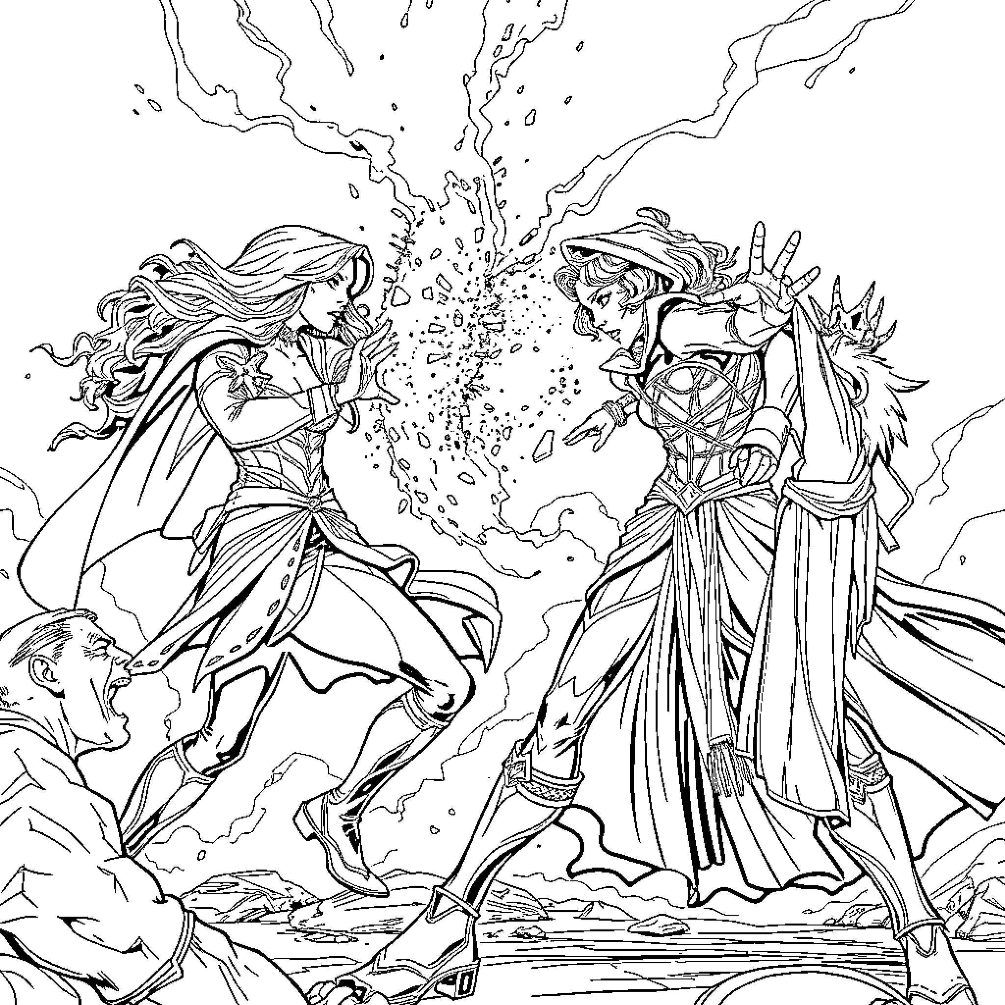Best Scarlet Witch Coloring Pages (Free Printable PDF)