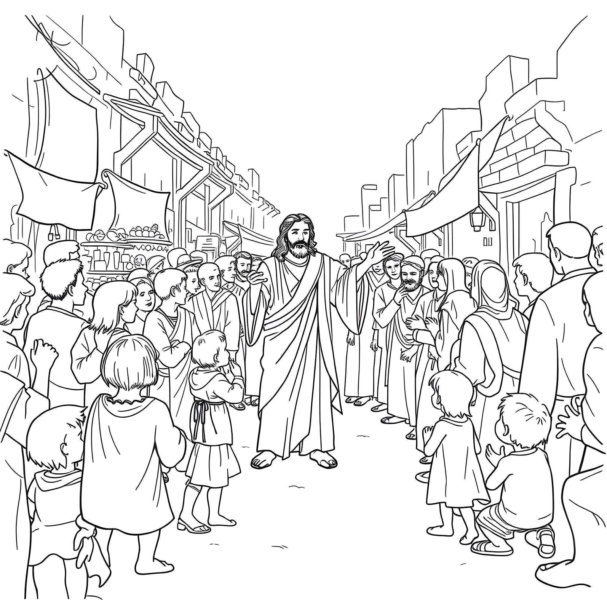 47 Best Jesus Coloring Pages (Free Printable PDFs)