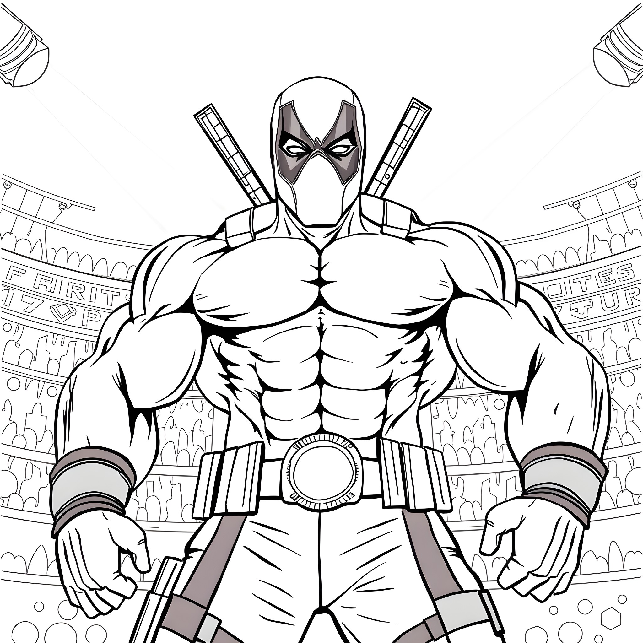 131 Best Man Coloring Pages (Free Printable PDFs)