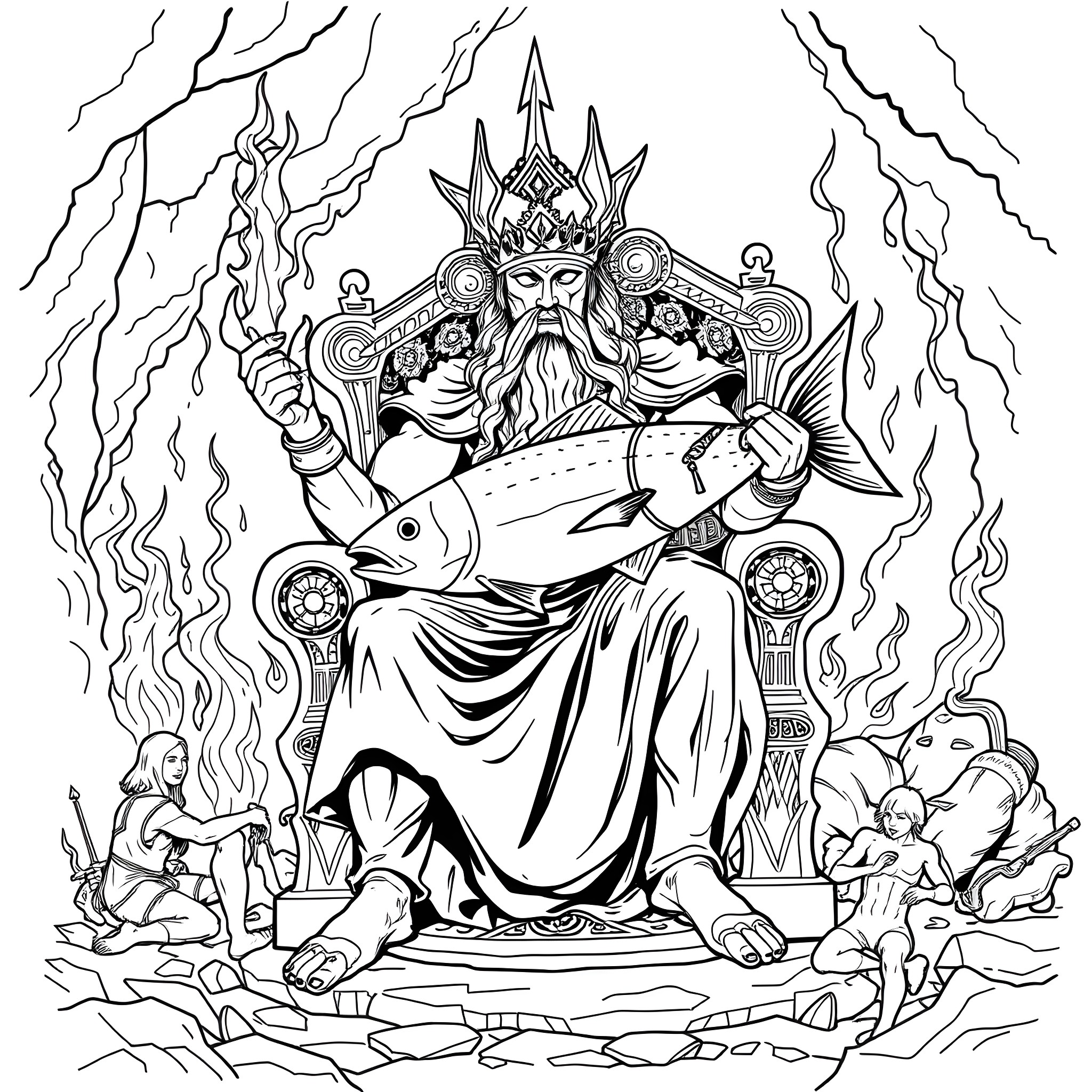 23 Best Hades Coloring Pages (Free Printable PDFs)