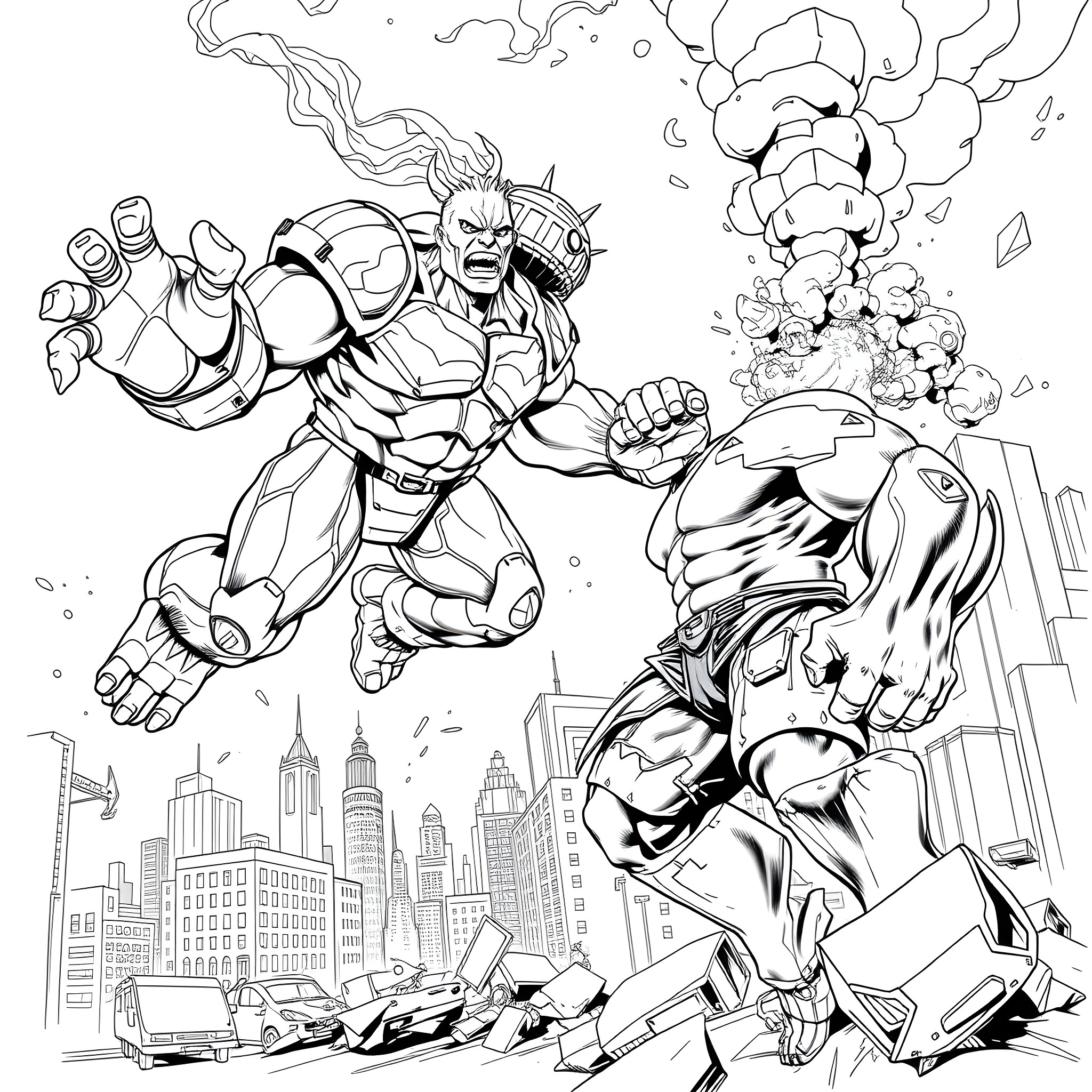 Best Abomination Coloring Pages (Free Printable PDF)