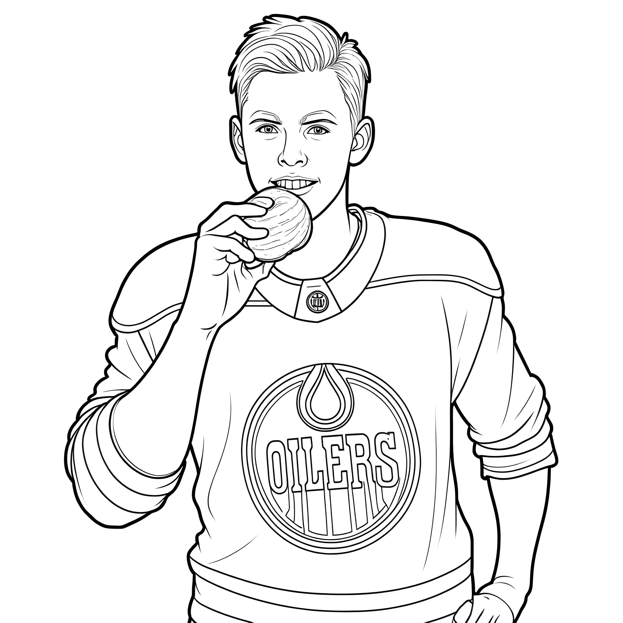 Best Connor McDavid Coloring Pages (Free Printable PDF)