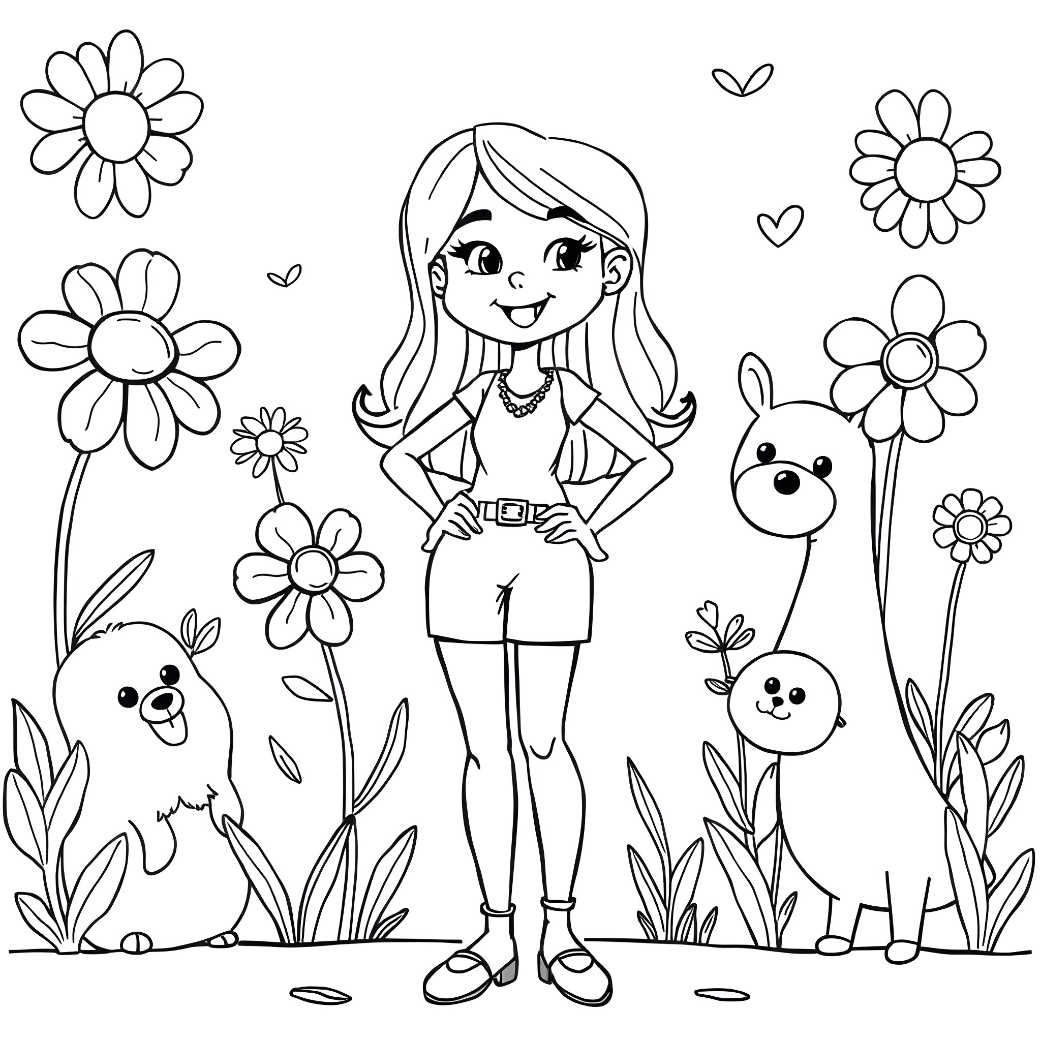 1 Best Meg Coloring Pages (Free Printable PDFs)