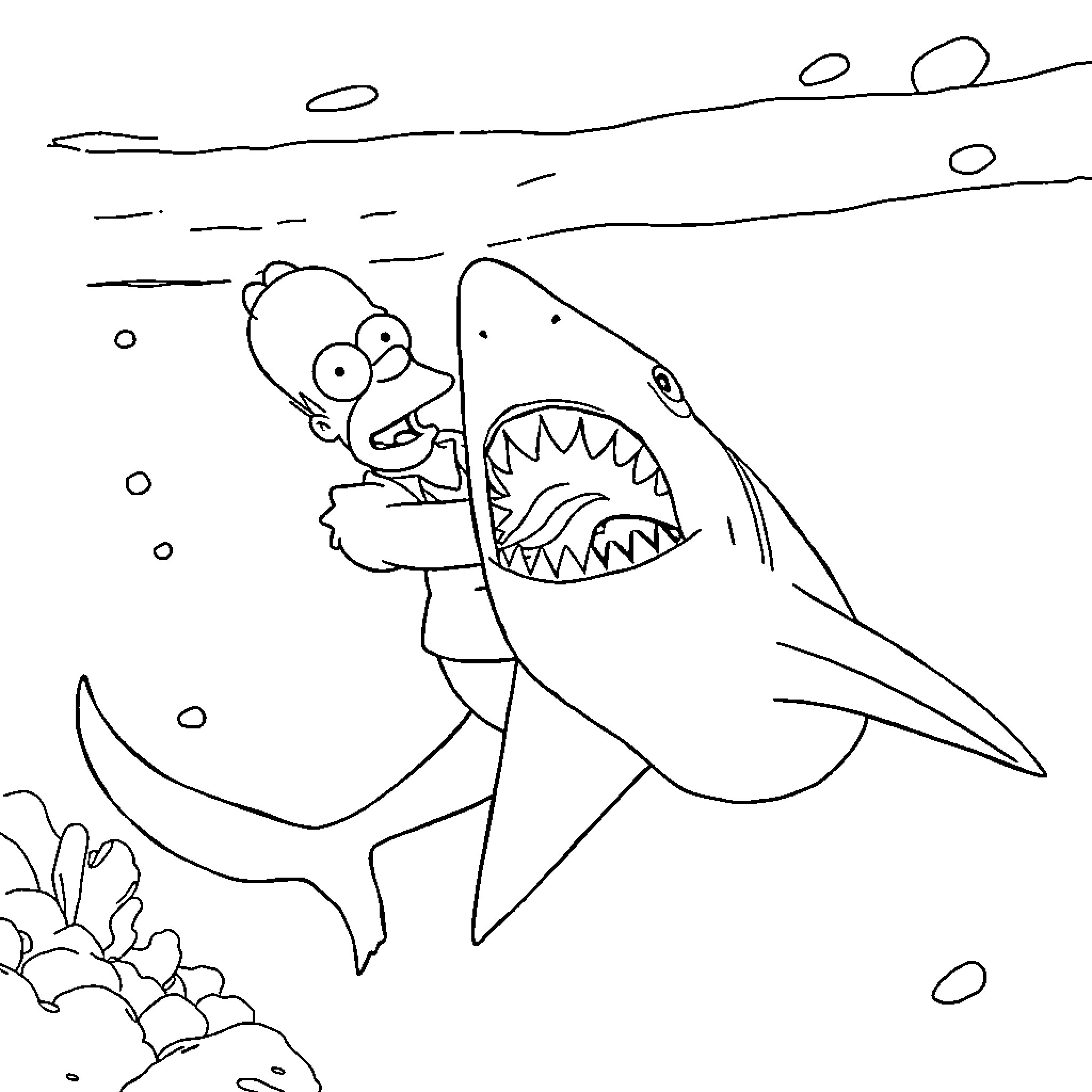 Best Homer Coloring Pages (Free Printable PDF)