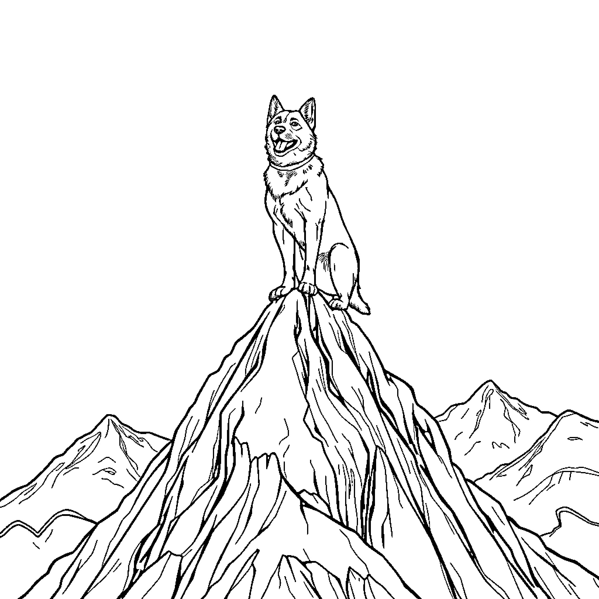 Best Dogman Coloring Pages (Free Printable PDF)