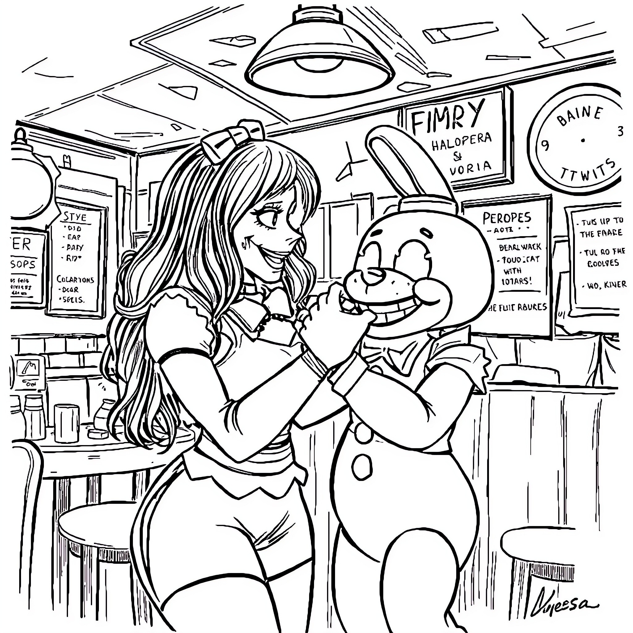 Best Vanessa Shelly Coloring Pages (Free Printable PDF)