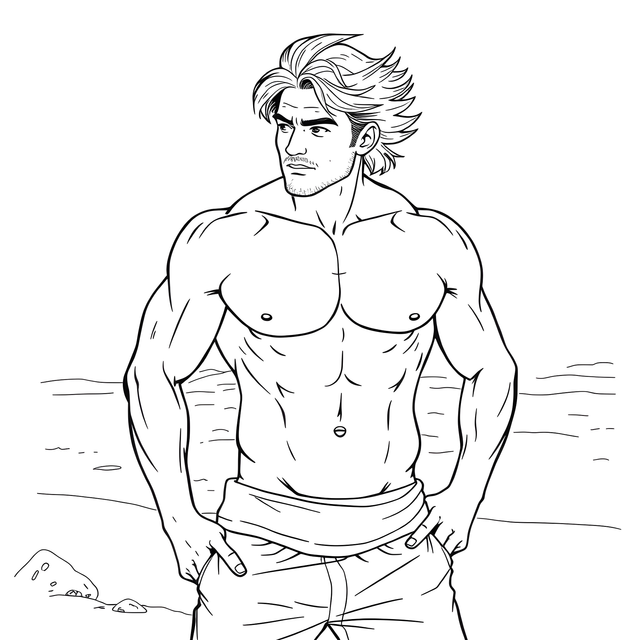 10 Best Muscle Man Coloring Pages (Free Printable PDFs)