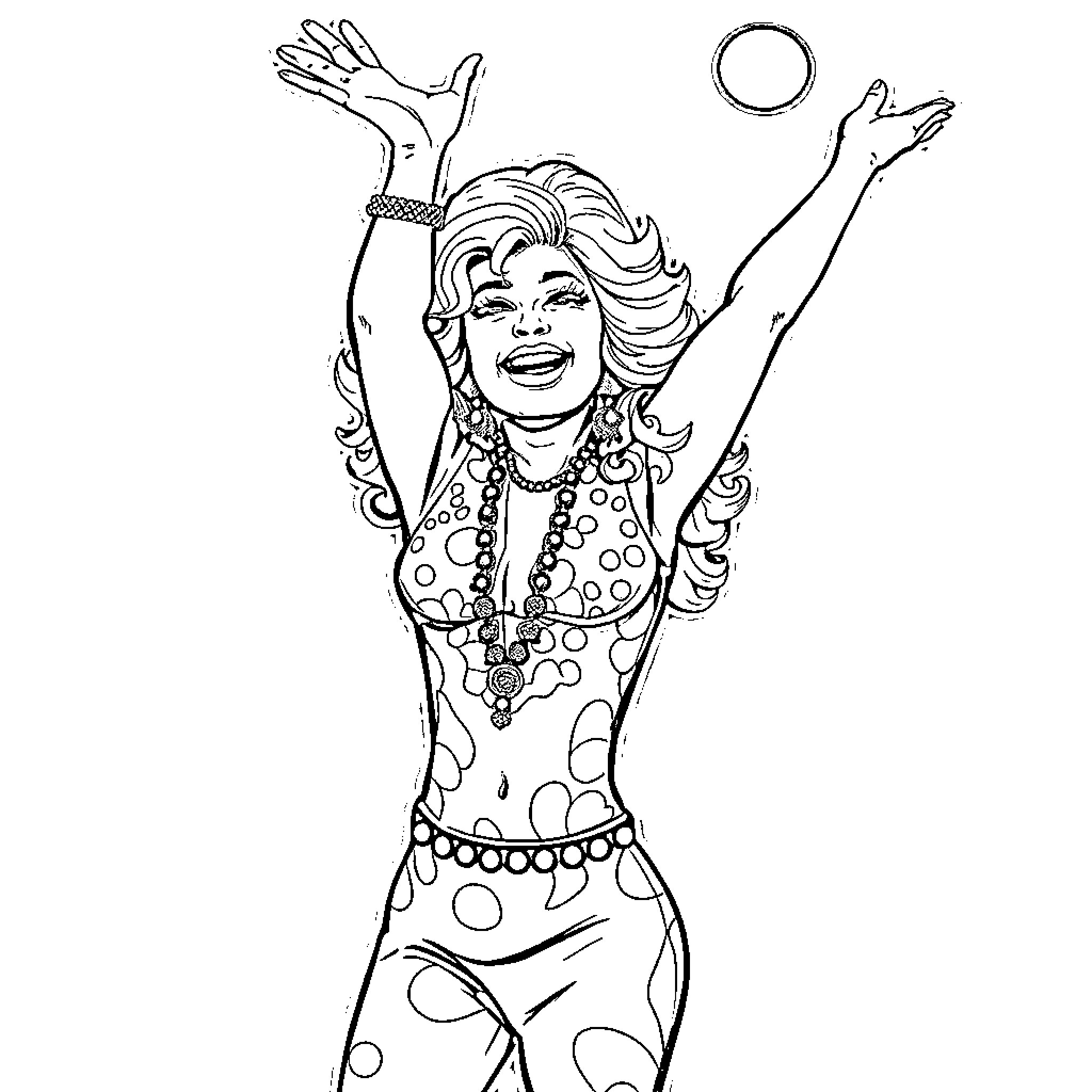 Best Dolly Parton Coloring Pages (Free Printable PDF)