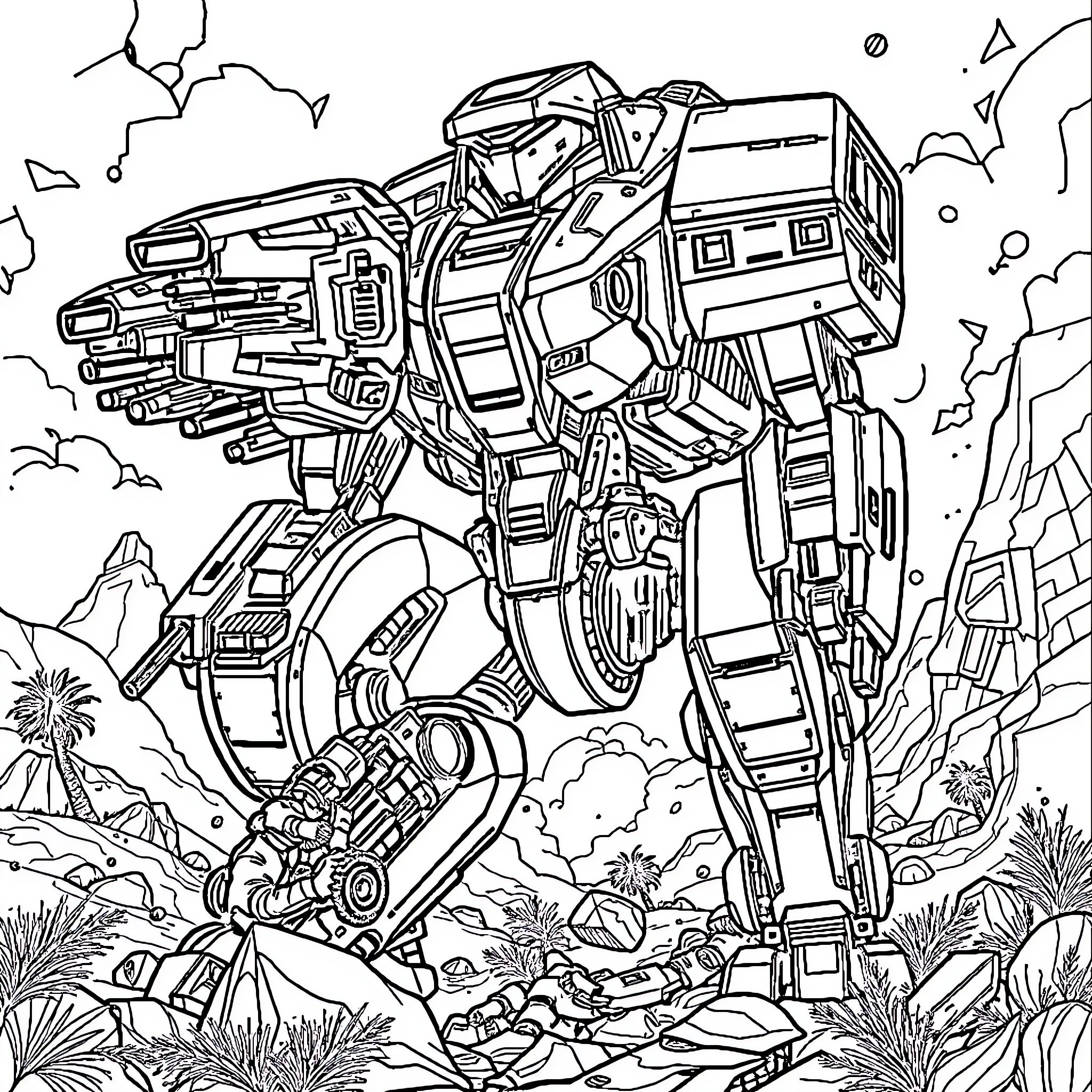 Best Titanfall Coloring Pages (Free Printable PDF)