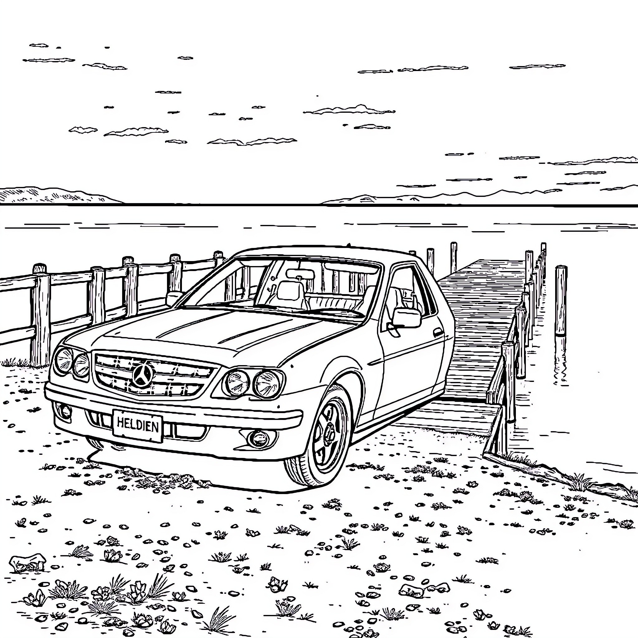 Best Ute Coloring Pages (Free Printable PDF)