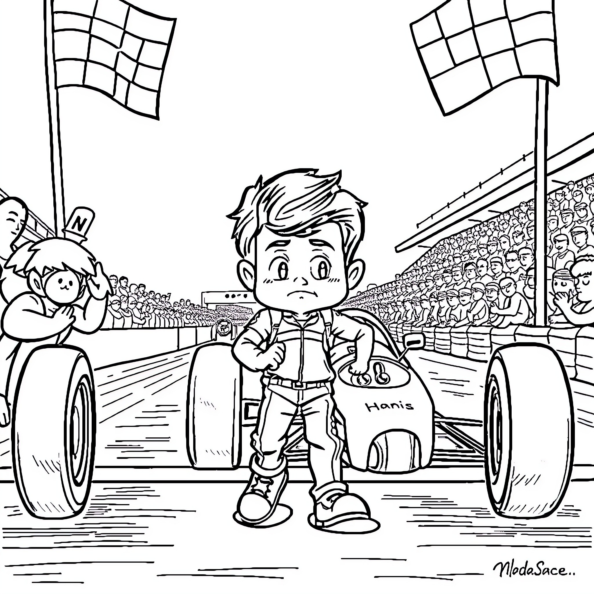Best Lando Norris Coloring Pages (Free Printable PDF)