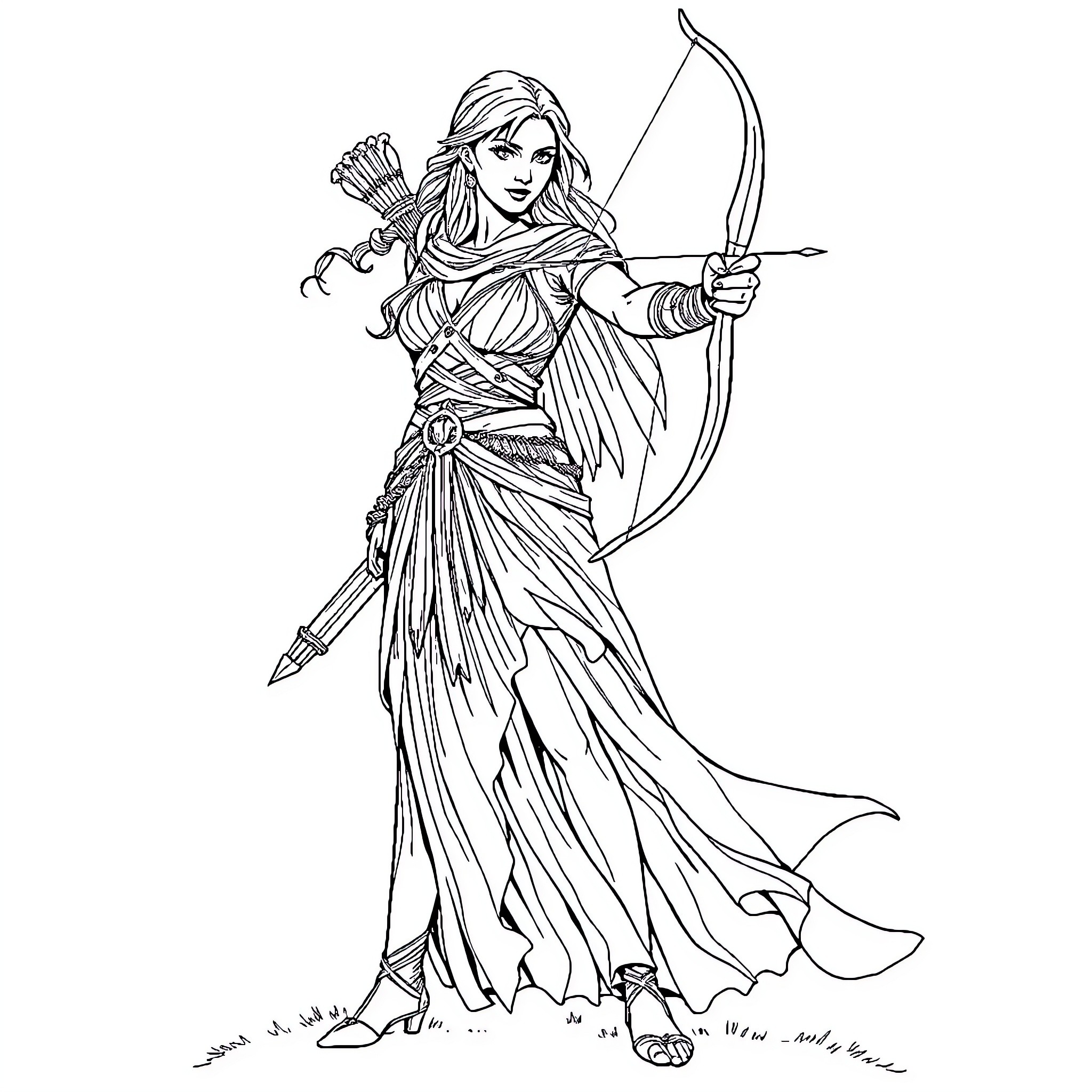 45 Best Archer Coloring Pages (Free Printable PDFs)