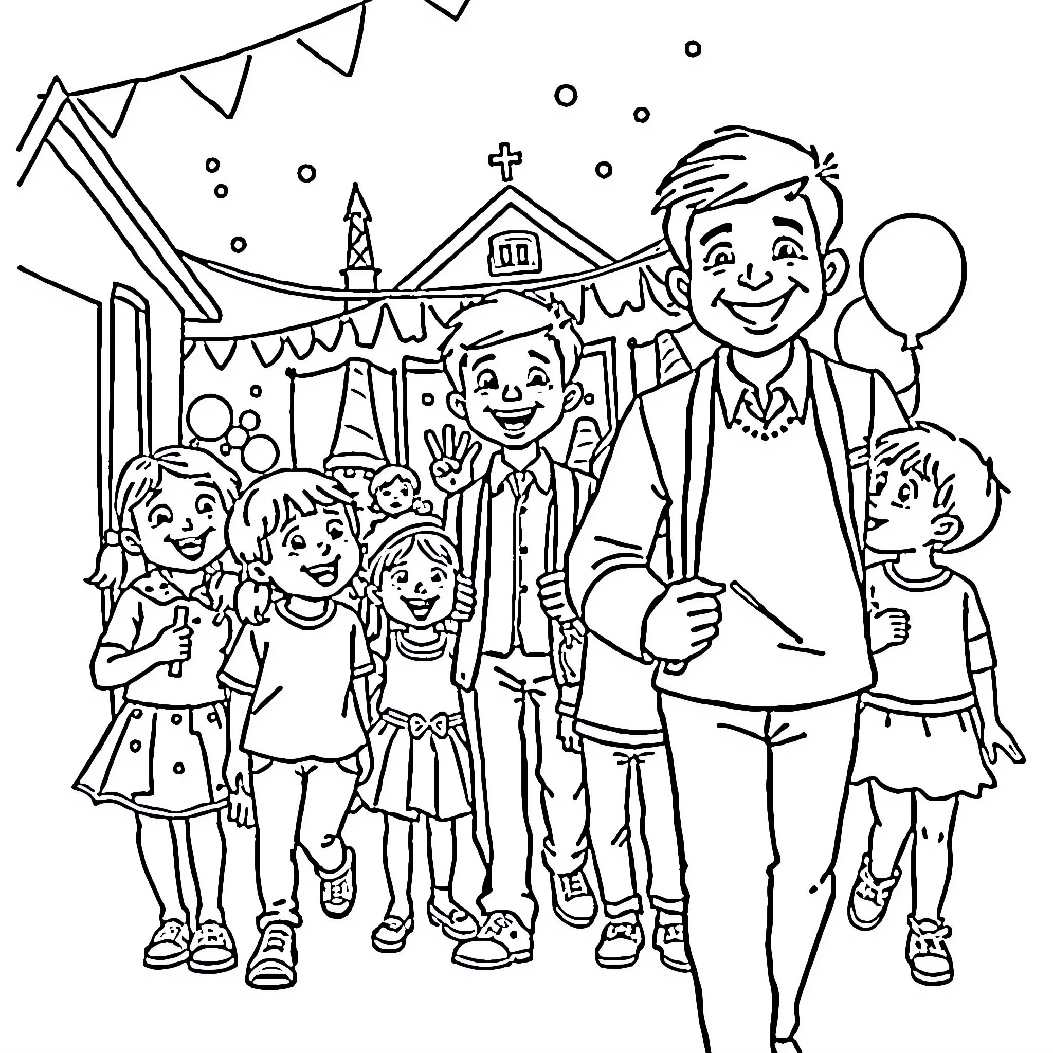 Best School Director Coloring Pages (Free Printable PDF)