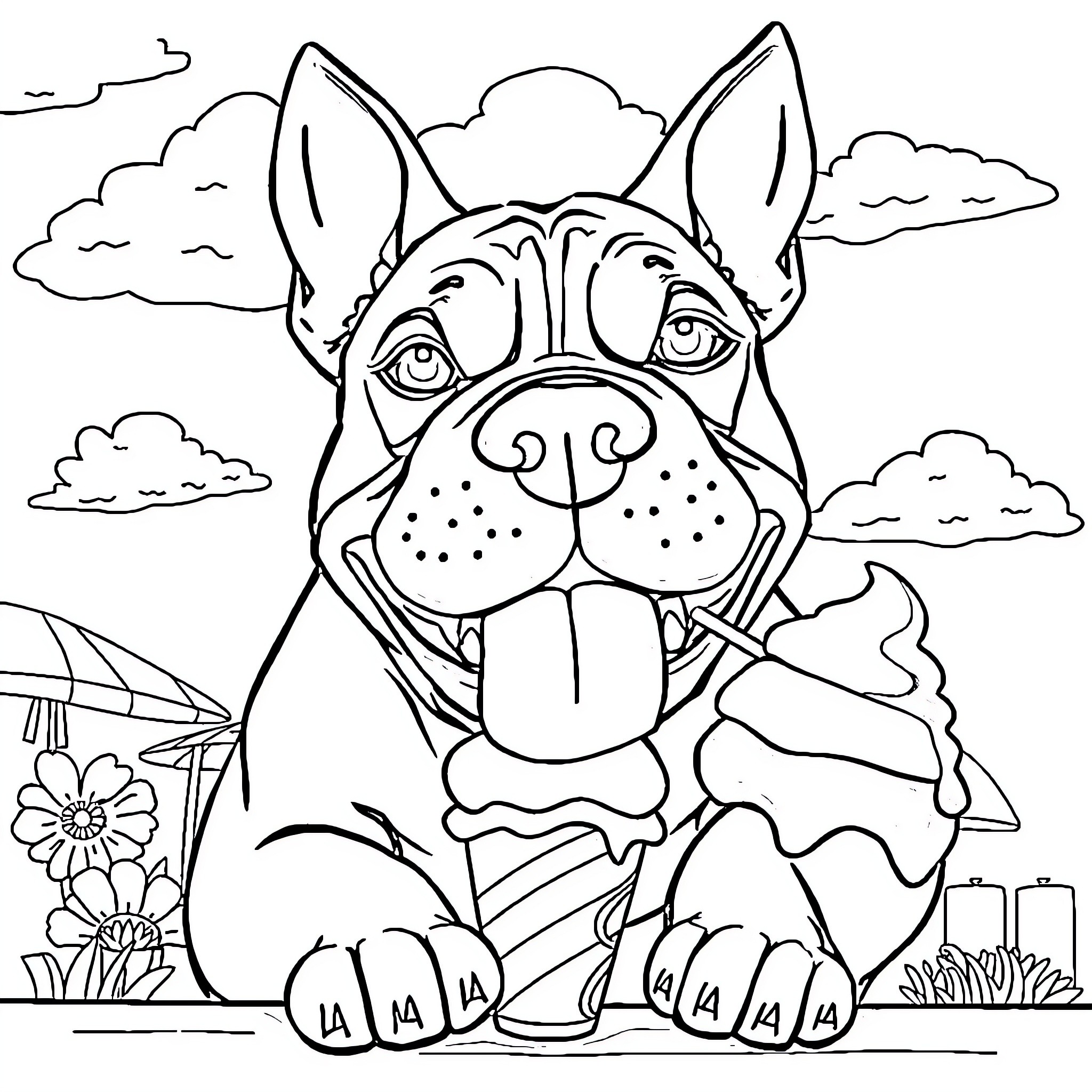 Best American Bully Coloring Pages (Free Printable PDF)