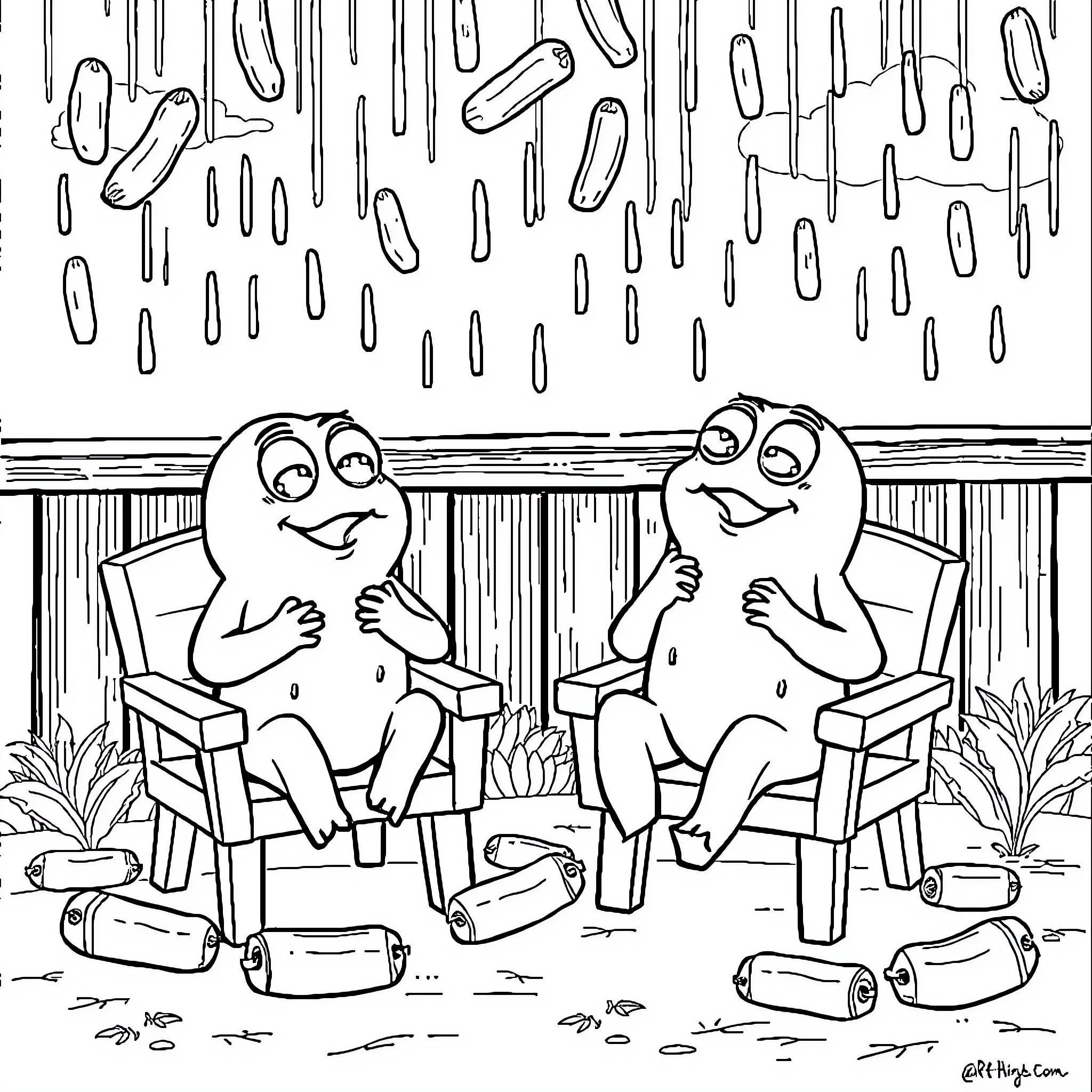 Best Pickle Coloring Pages (Free Printable PDF)