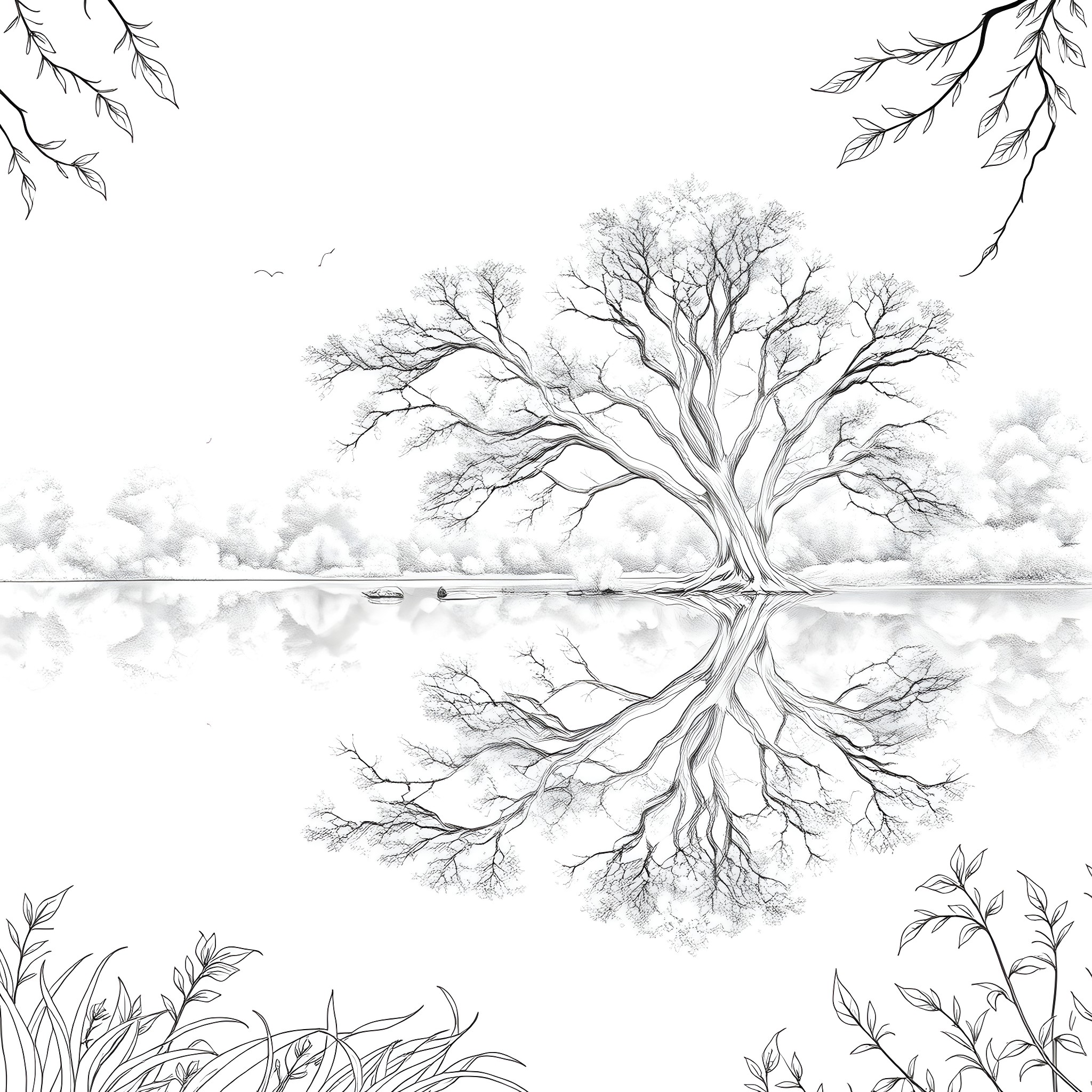 231 Best Tree Coloring Pages (Free Printable PDFs)