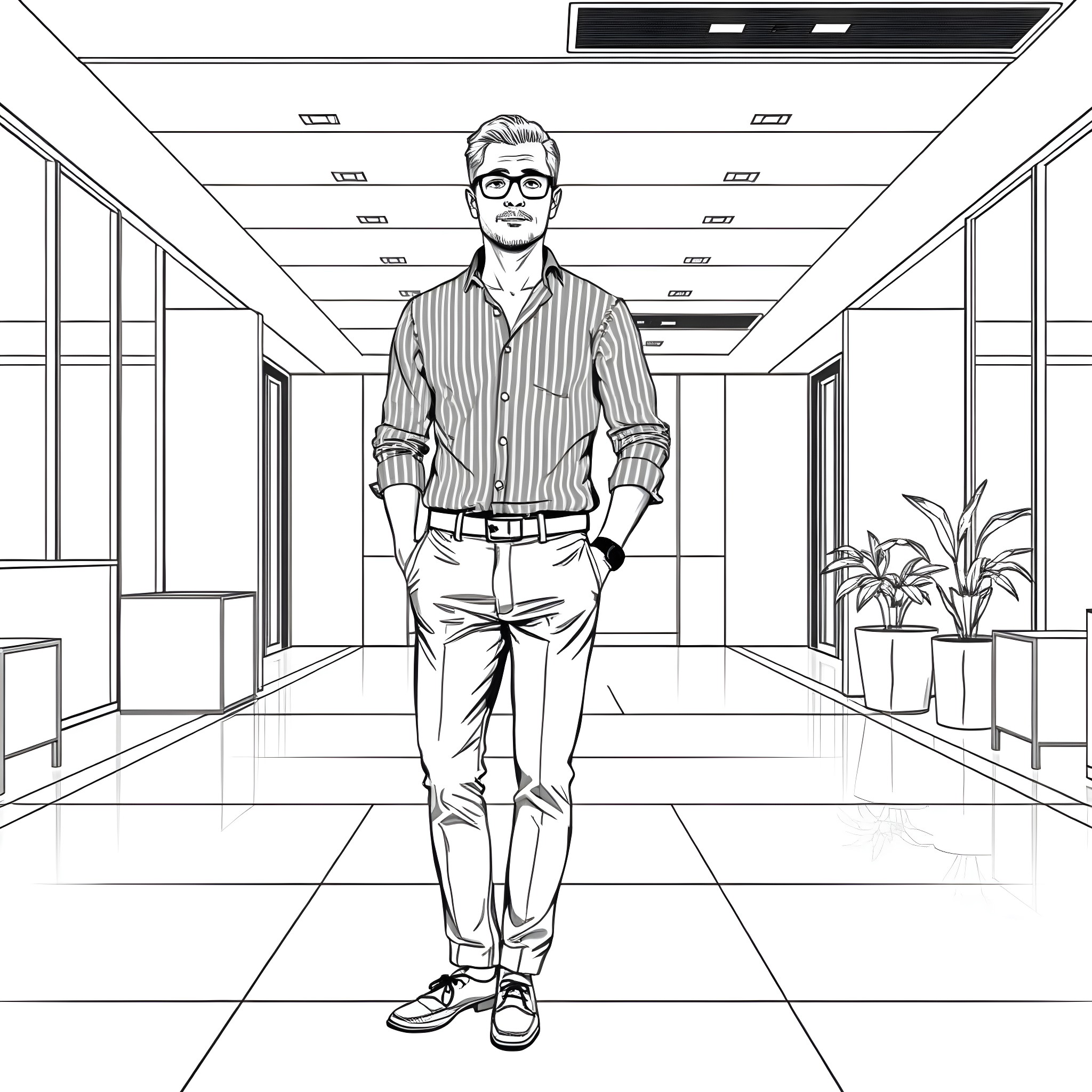 211 Best Man Coloring Pages (Free Printable PDFs)