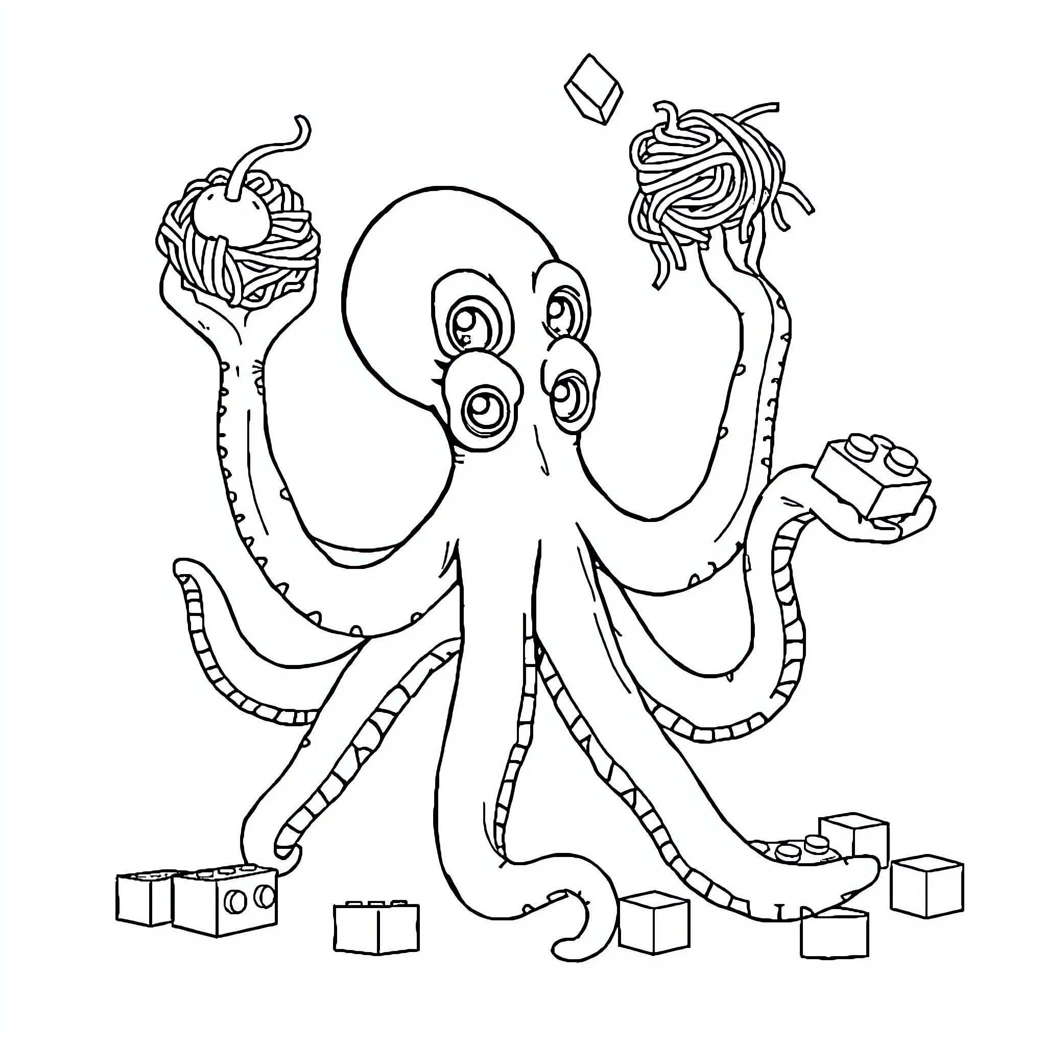 100 Best Octopus Coloring Pages (Free Printable PDFs)