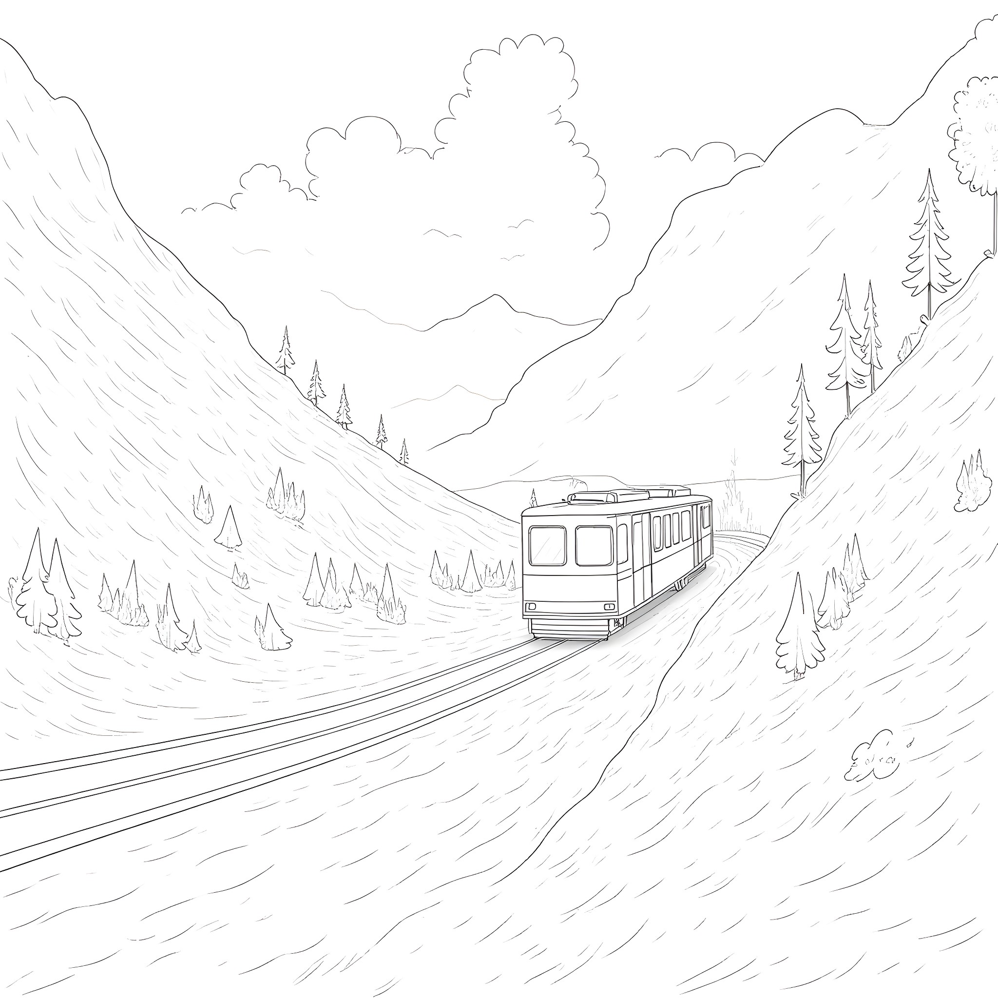 1 Best Trolley Coloring Pages (Free Printable PDFs)
