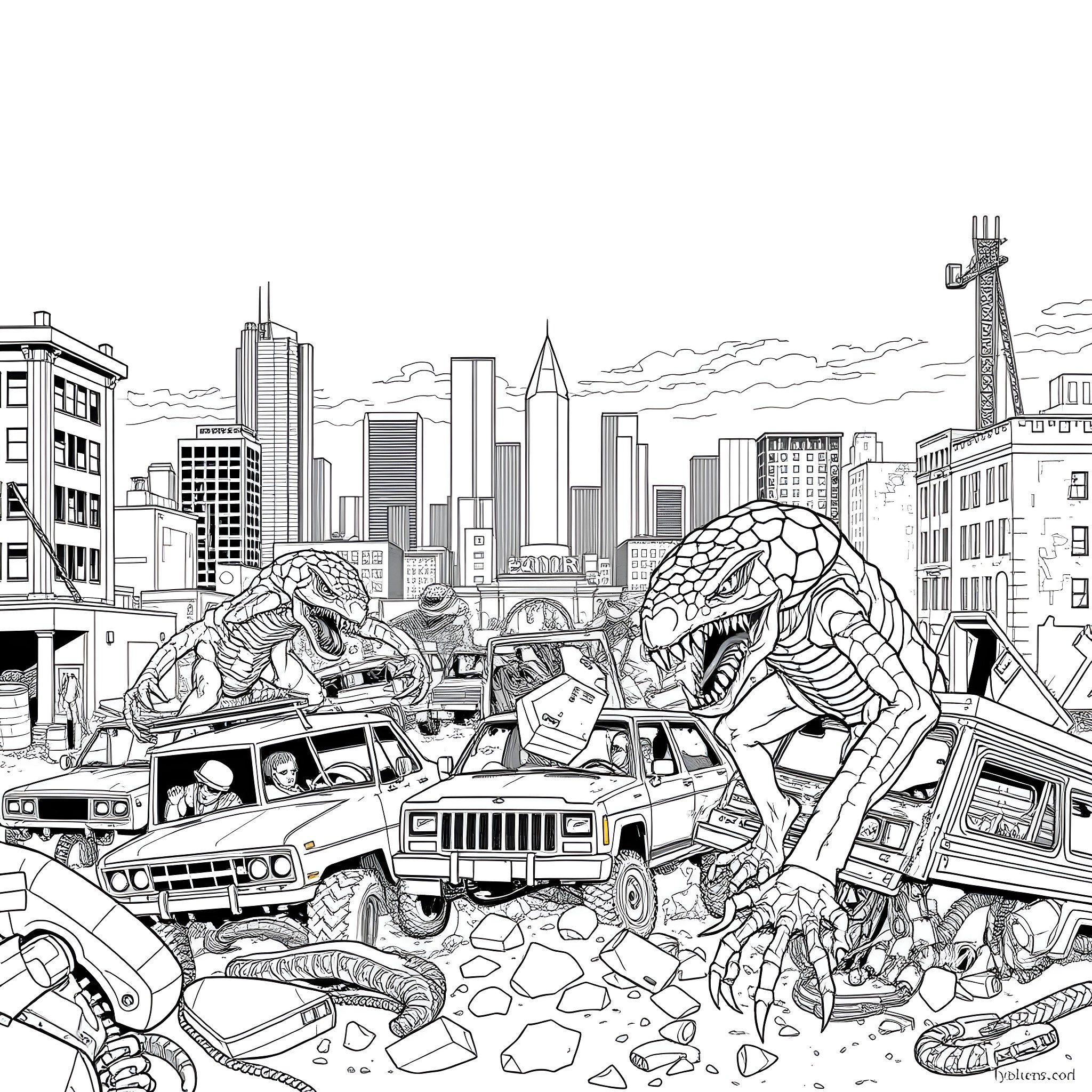 1 Best Scary Coloring Pages (Free Printable PDFs)