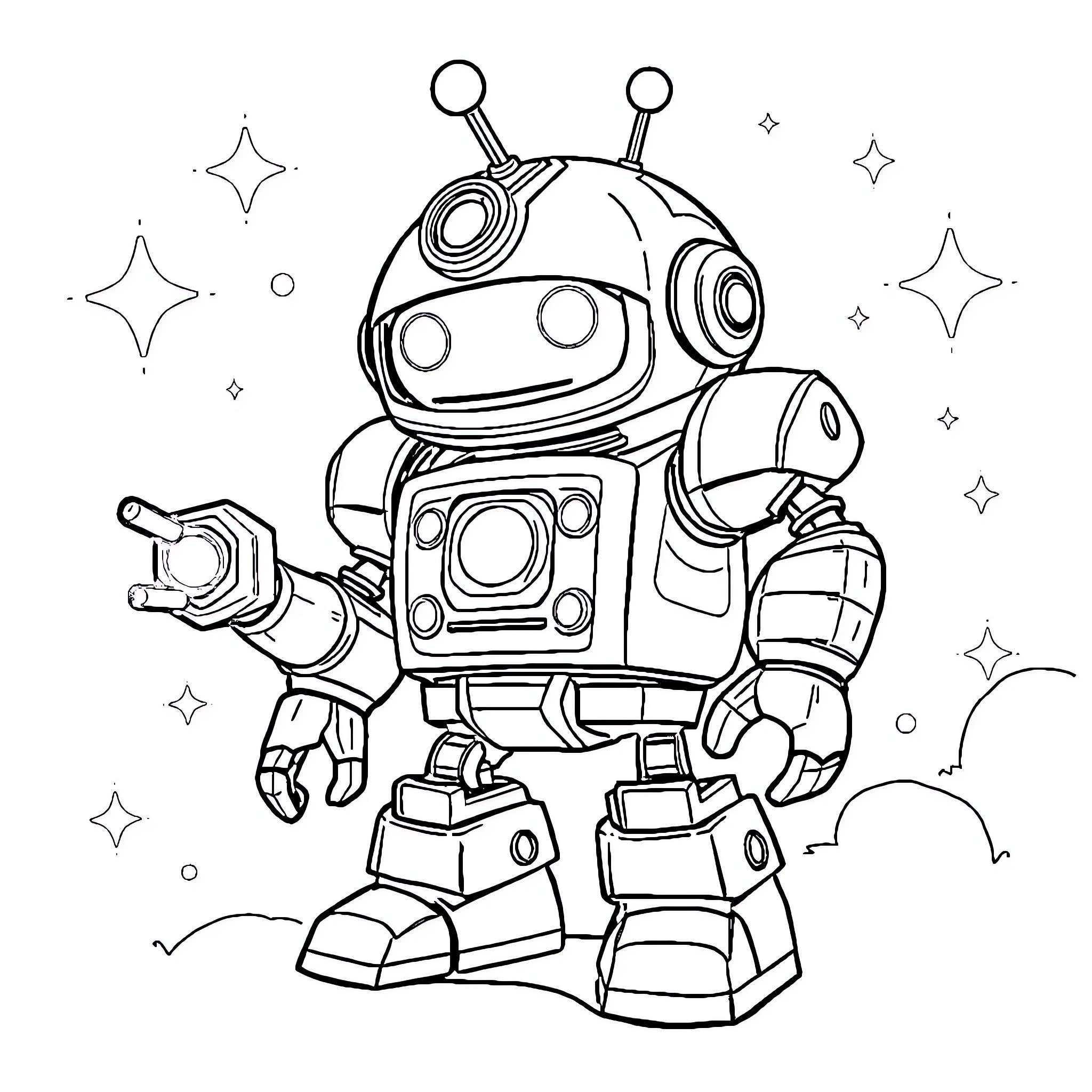 Best Astrobot Coloring Pages (Free Printable PDF)