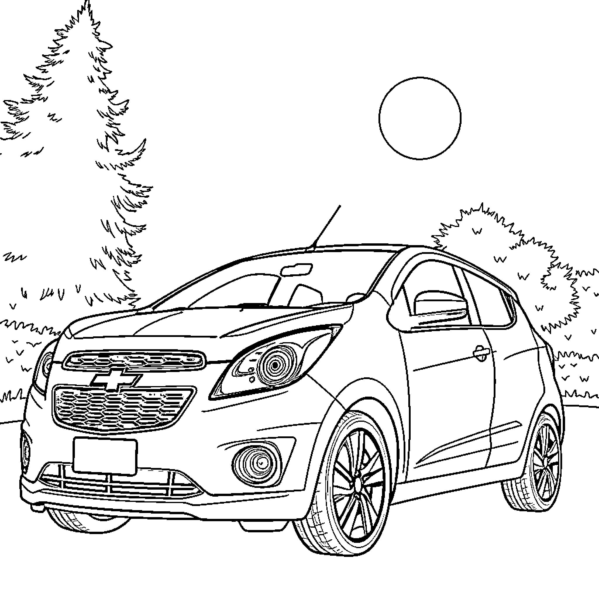 Best Chevrolet Coloring Pages (Free Printable PDF)