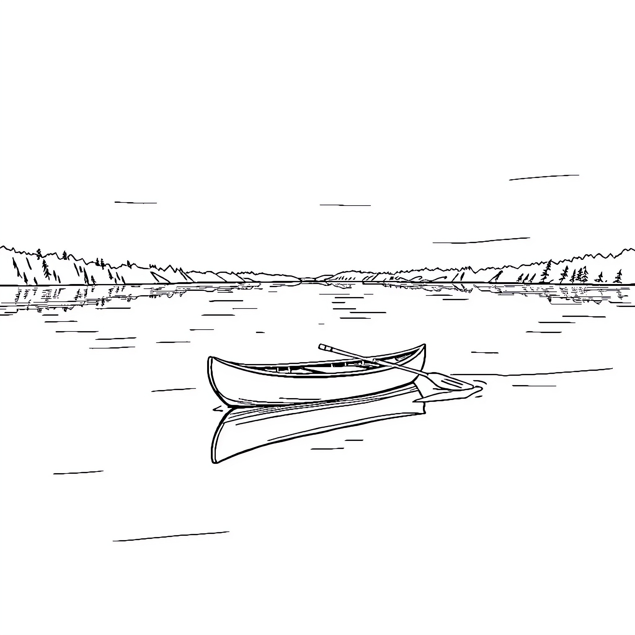 Best Canoeing Coloring Pages (Free Printable PDF)