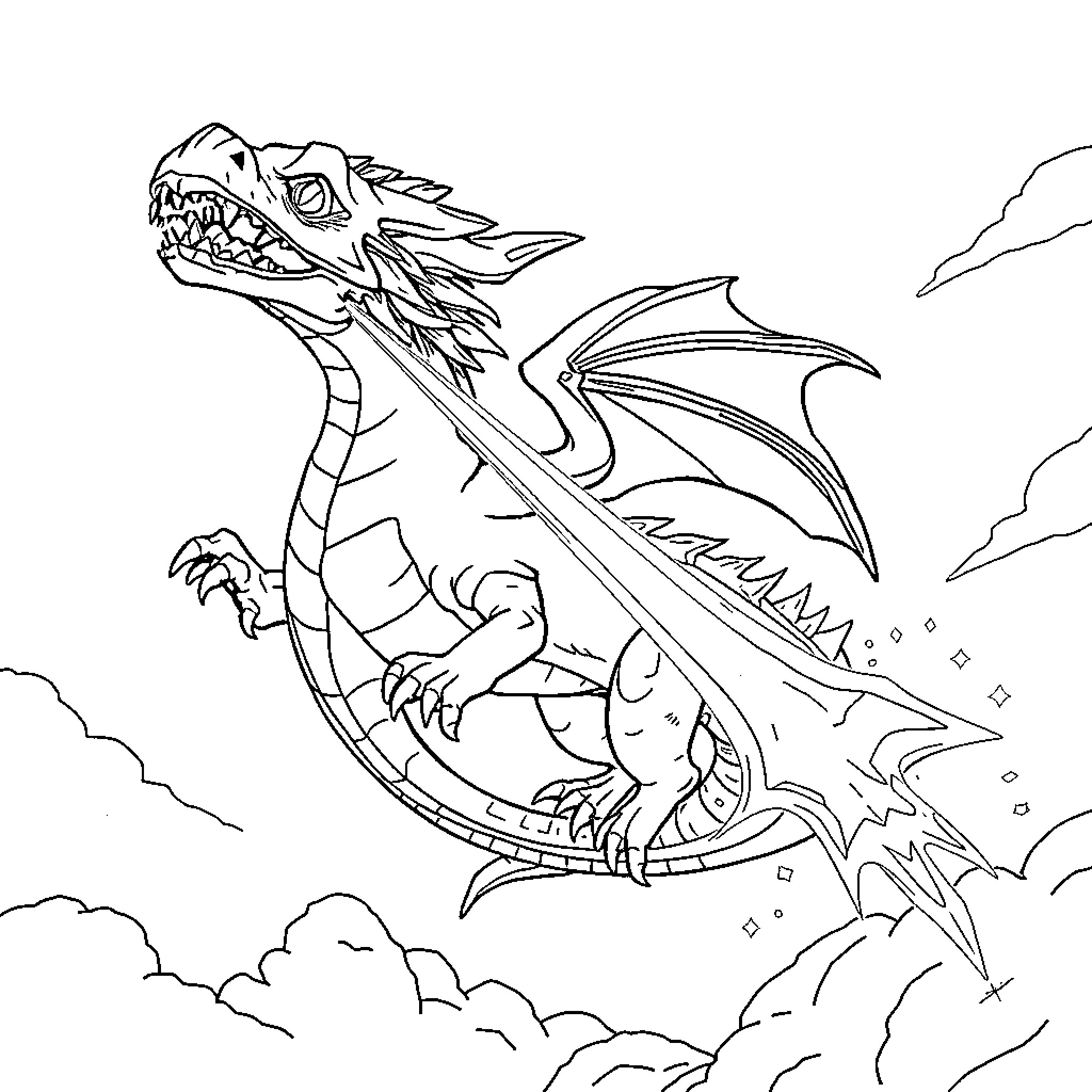 Best Ice Dragon Coloring Pages (Free Printable PDF)