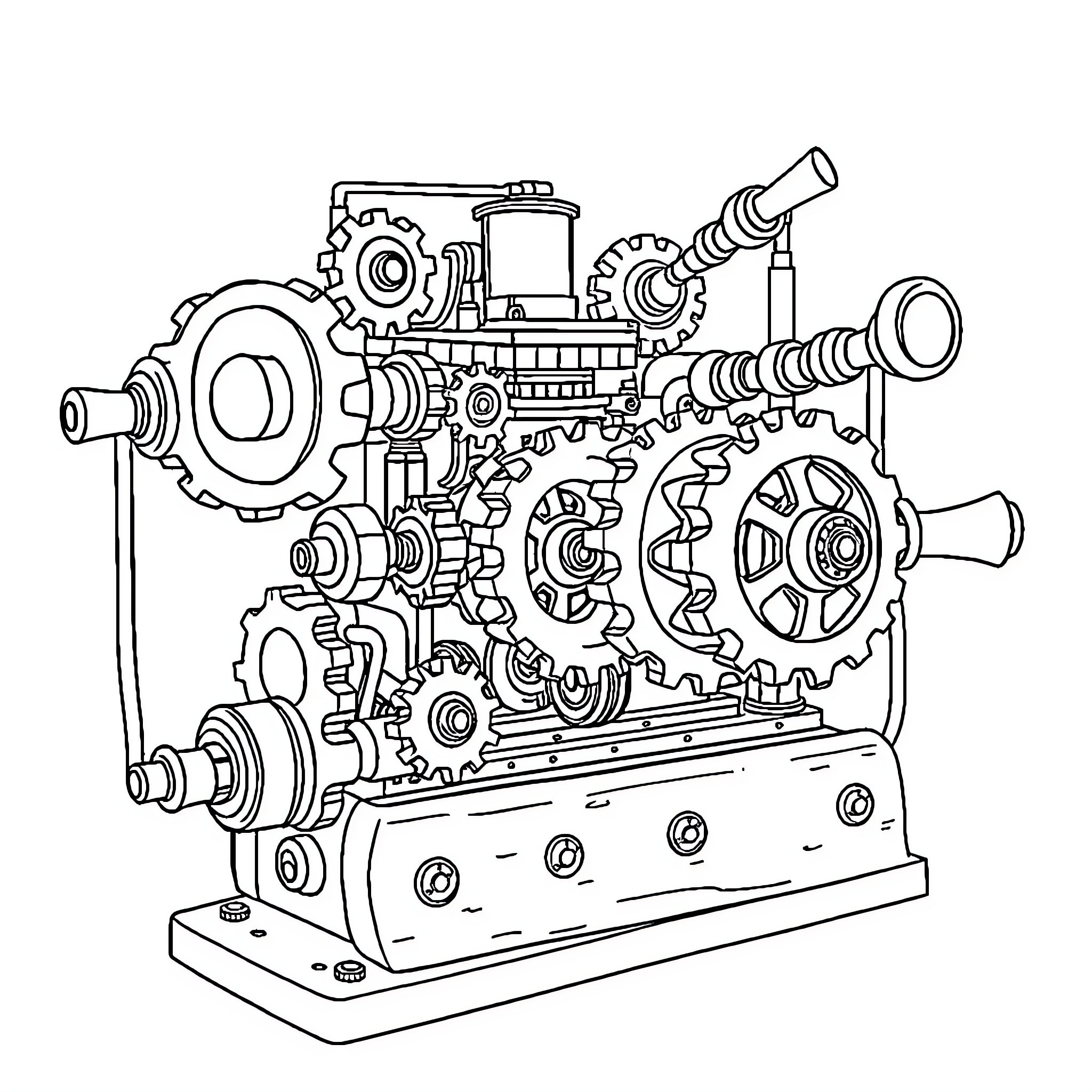 Best Rube Goldberg Coloring Pages (Free Printable PDF)