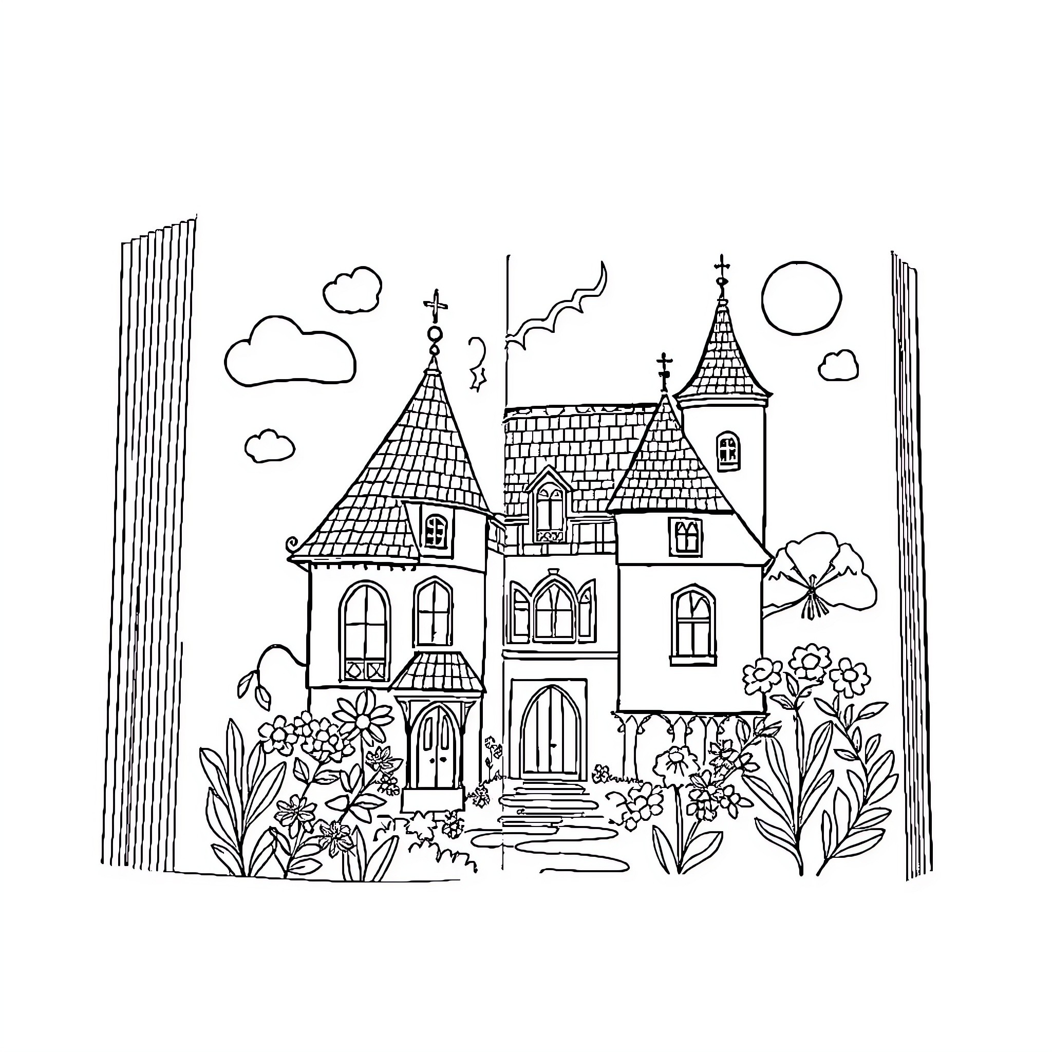 Best Book Coloring Pages (Free Printable PDF)