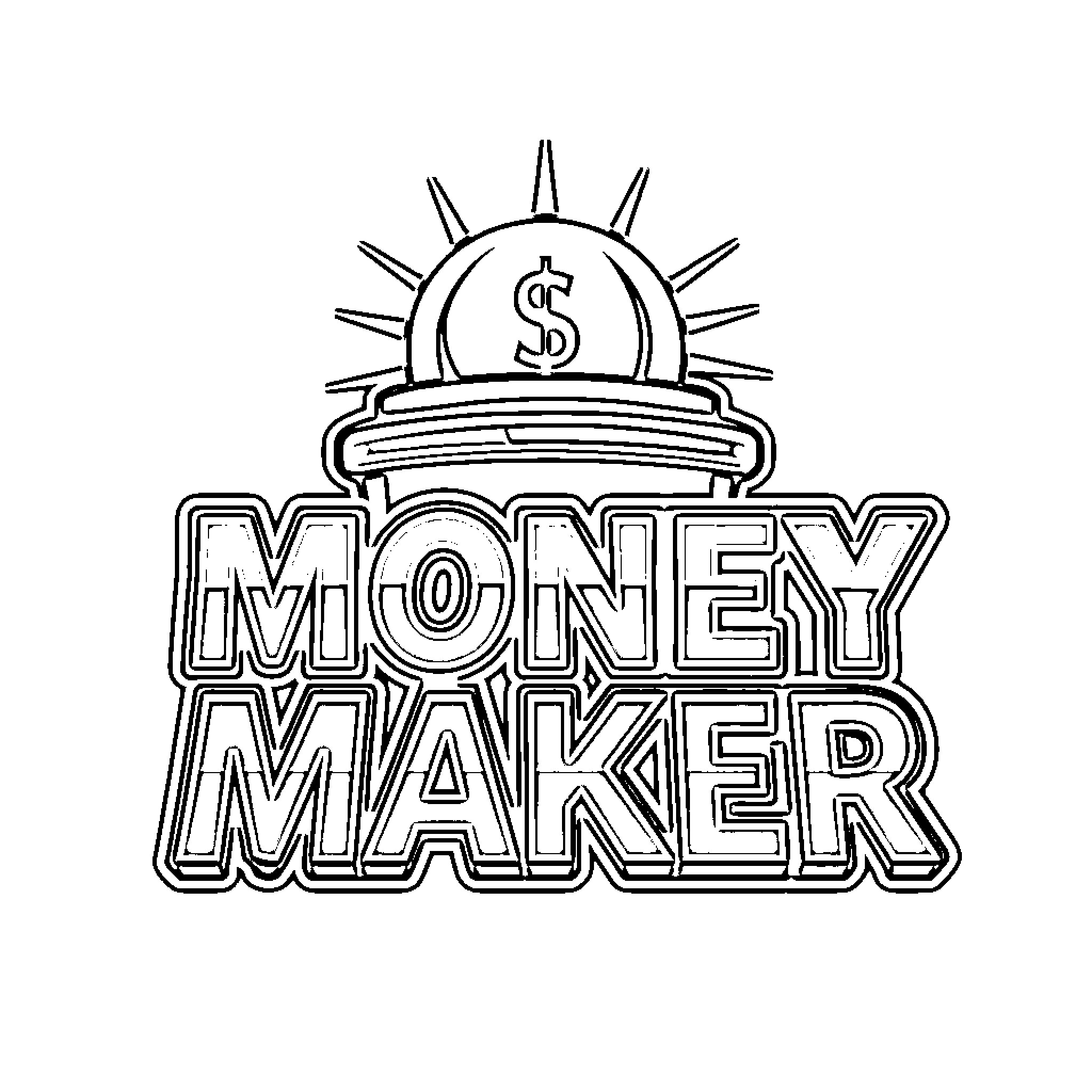 Best Money Maker Coloring Pages (Free Printable PDF)