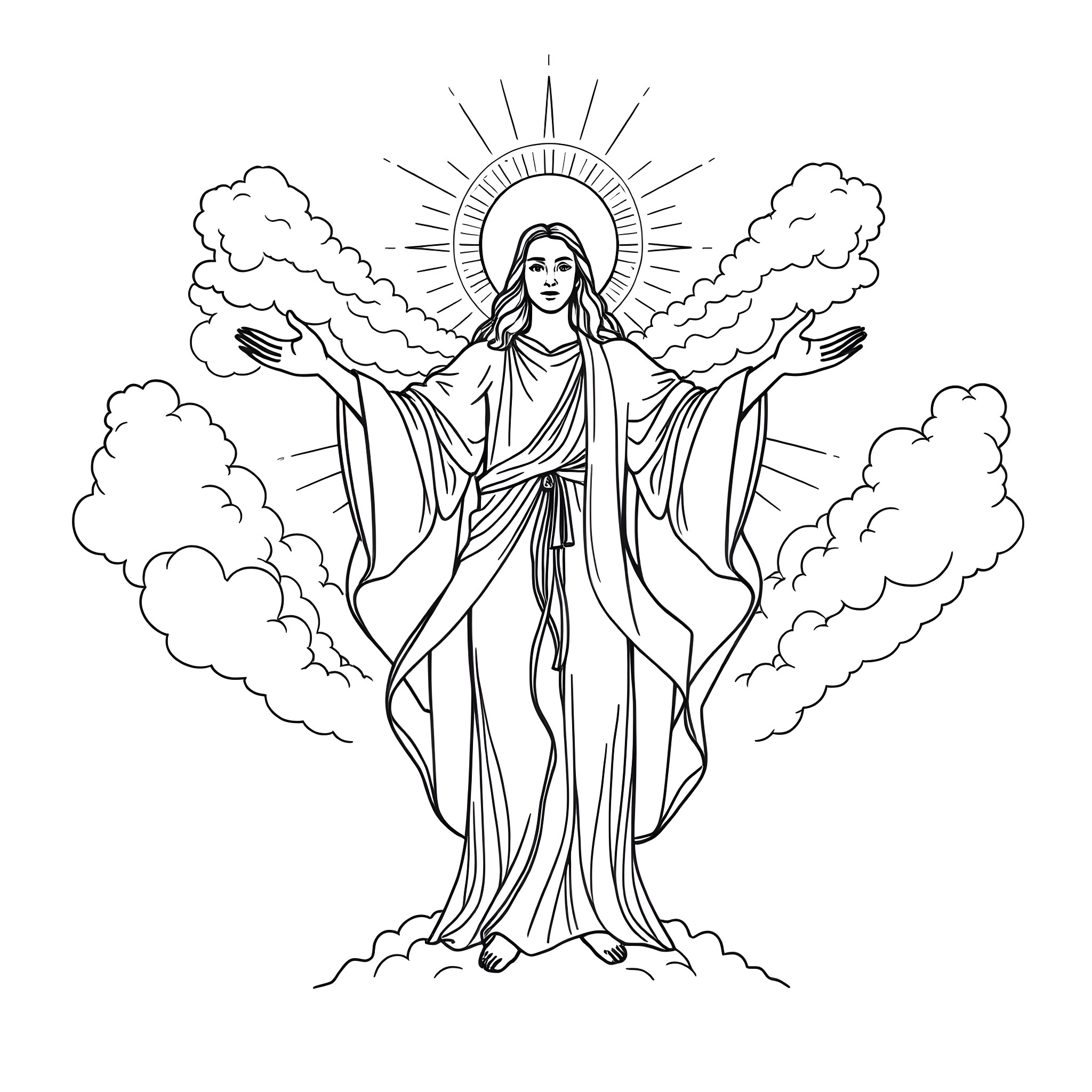 Best God Coloring Pages (Free Printable PDF)