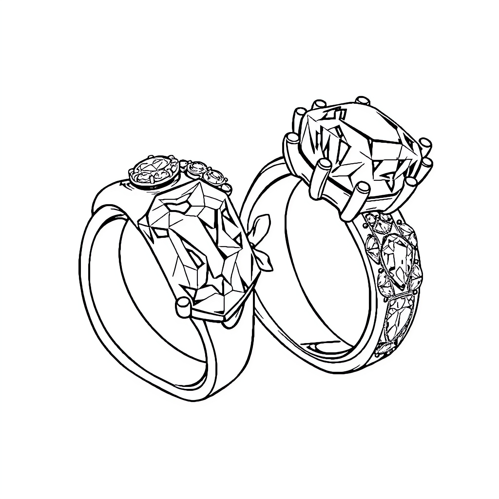 Best Ring Coloring Pages (Free Printable PDF)