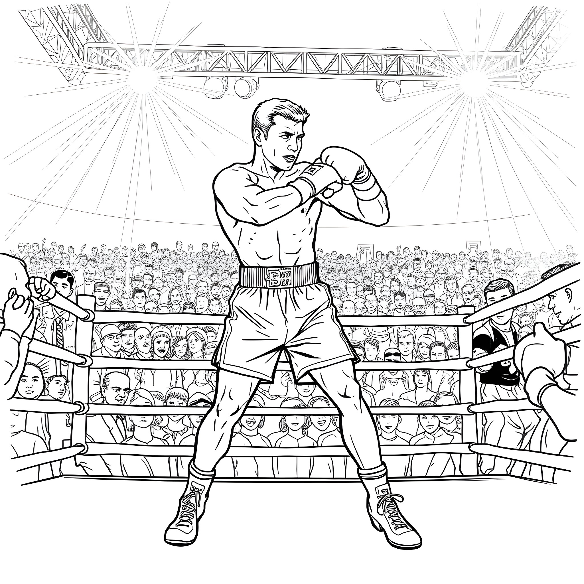 36 Best Boxer Coloring Pages (Free Printable PDFs)