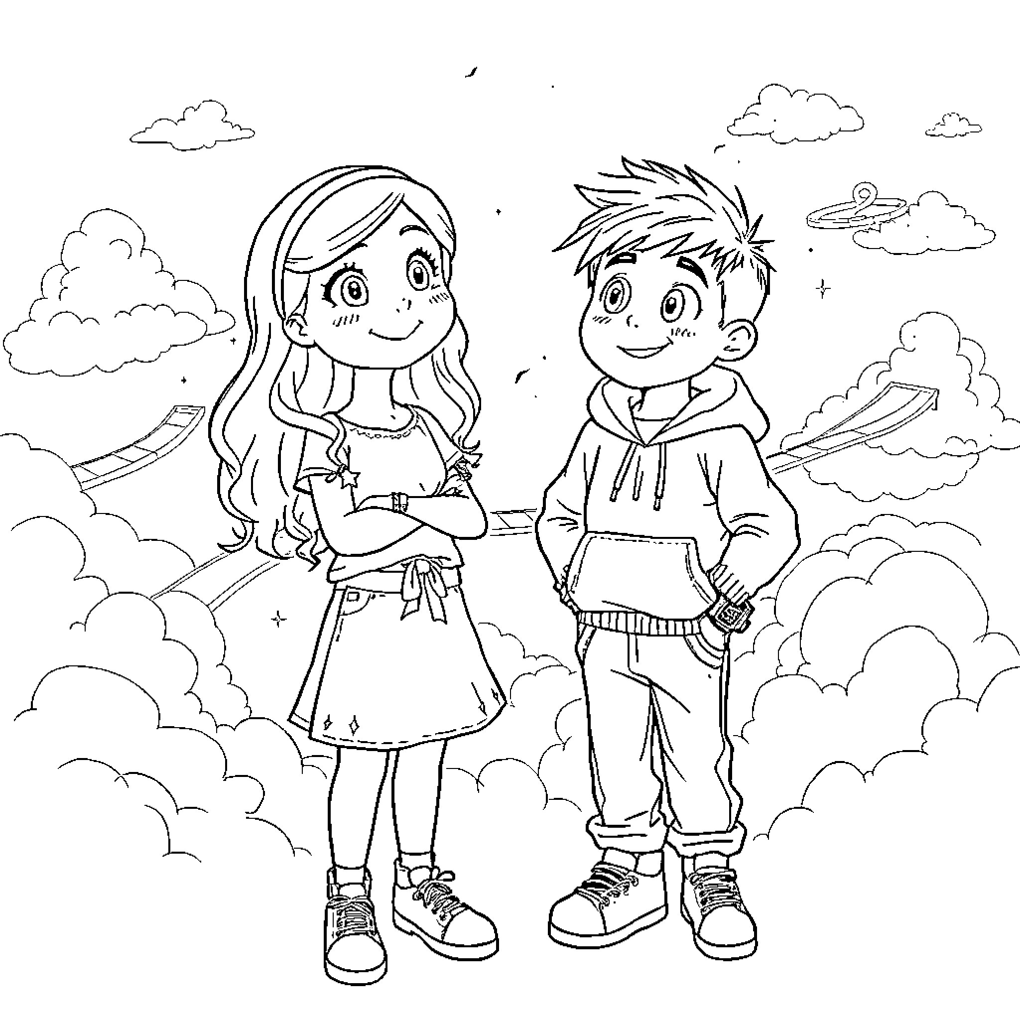 Best Lila and Max Coloring Pages (Free Printable PDF)