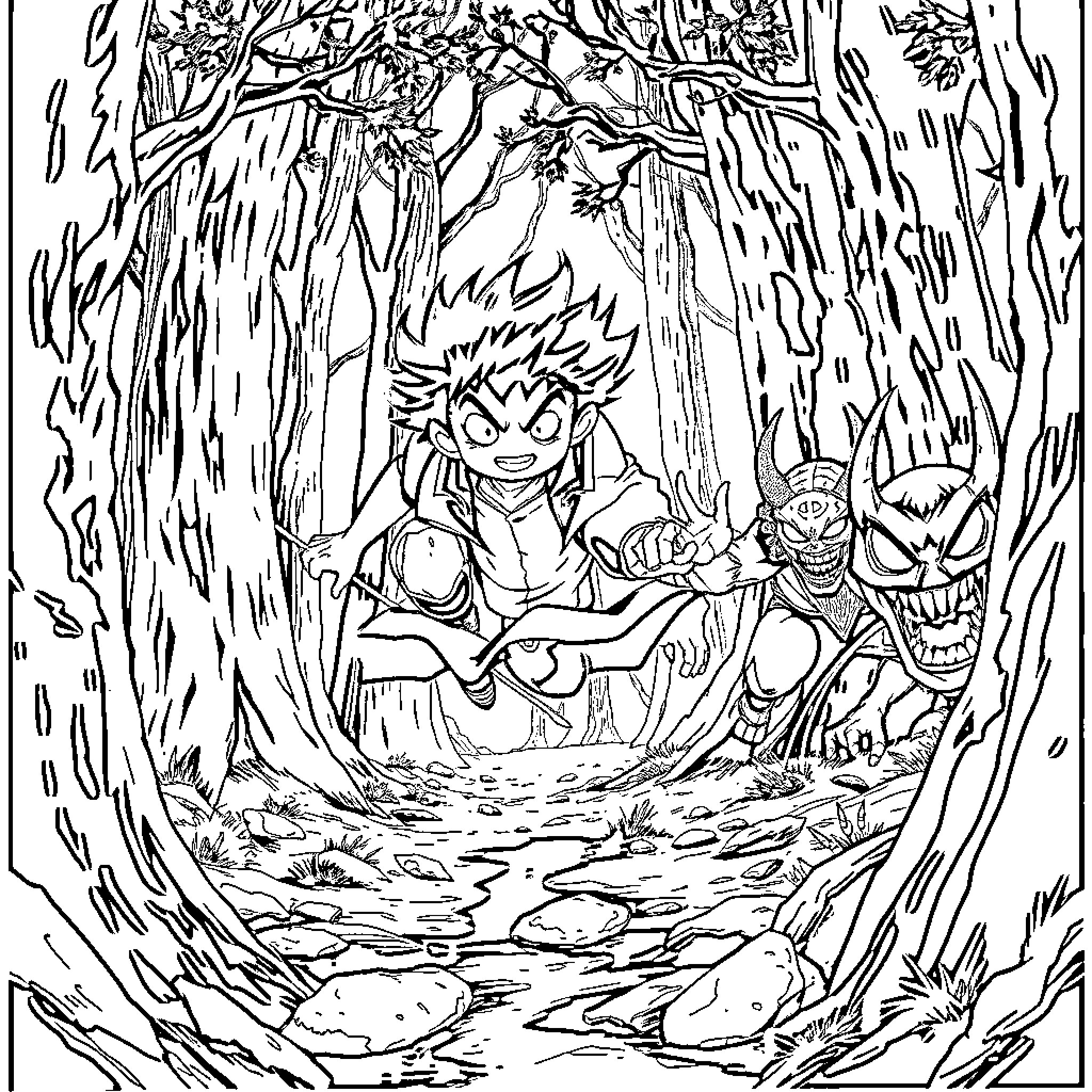 Best Tanjiro Coloring Pages (Free Printable PDF)