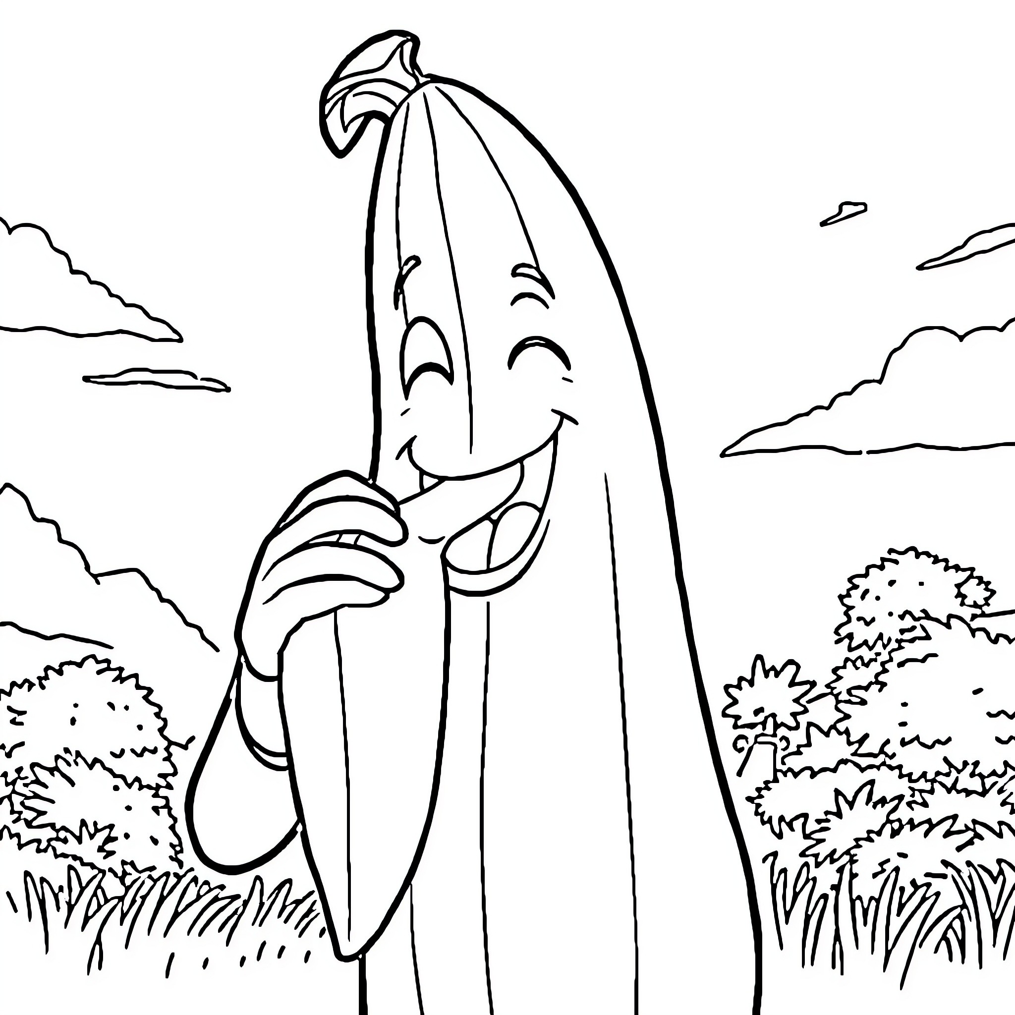 Best Peely Coloring Pages (Free Printable PDF)