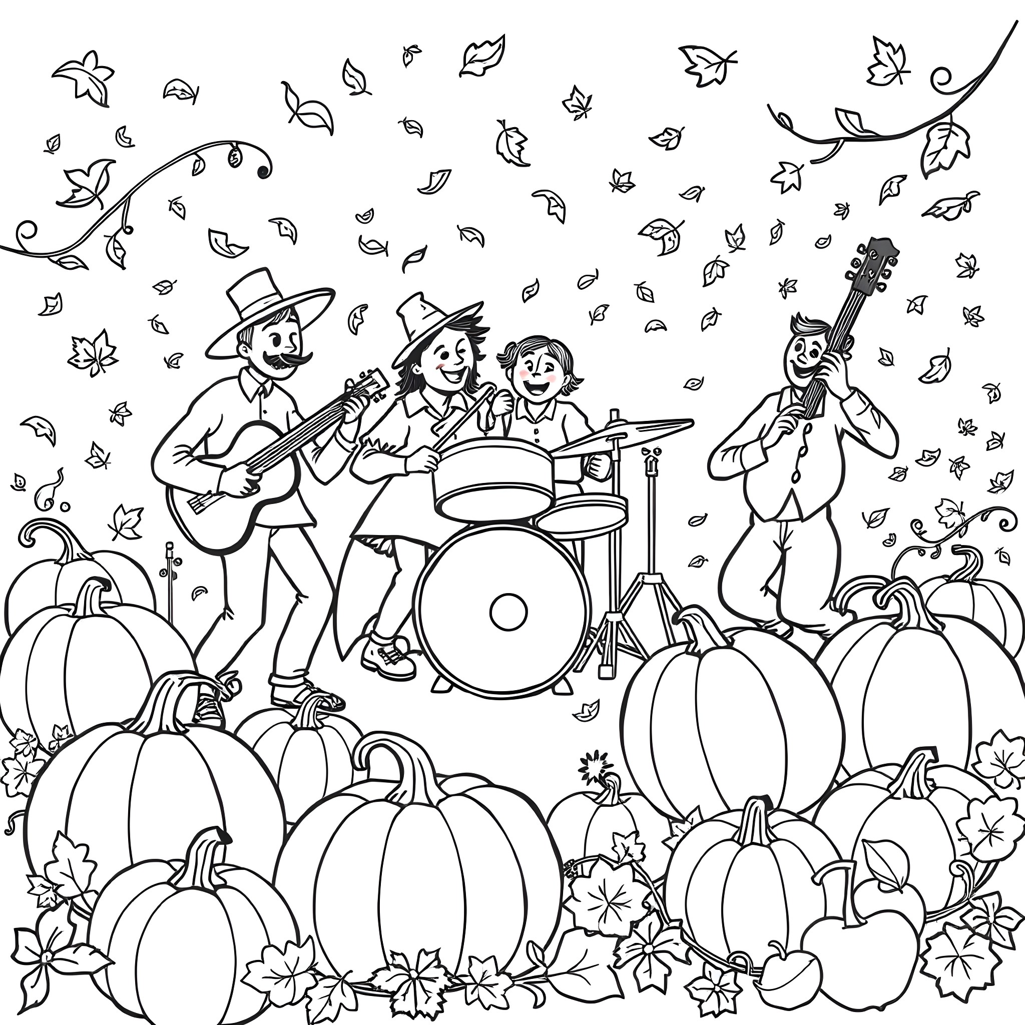 212 Best Pumpkin Coloring Pages (Free Printable PDFs)
