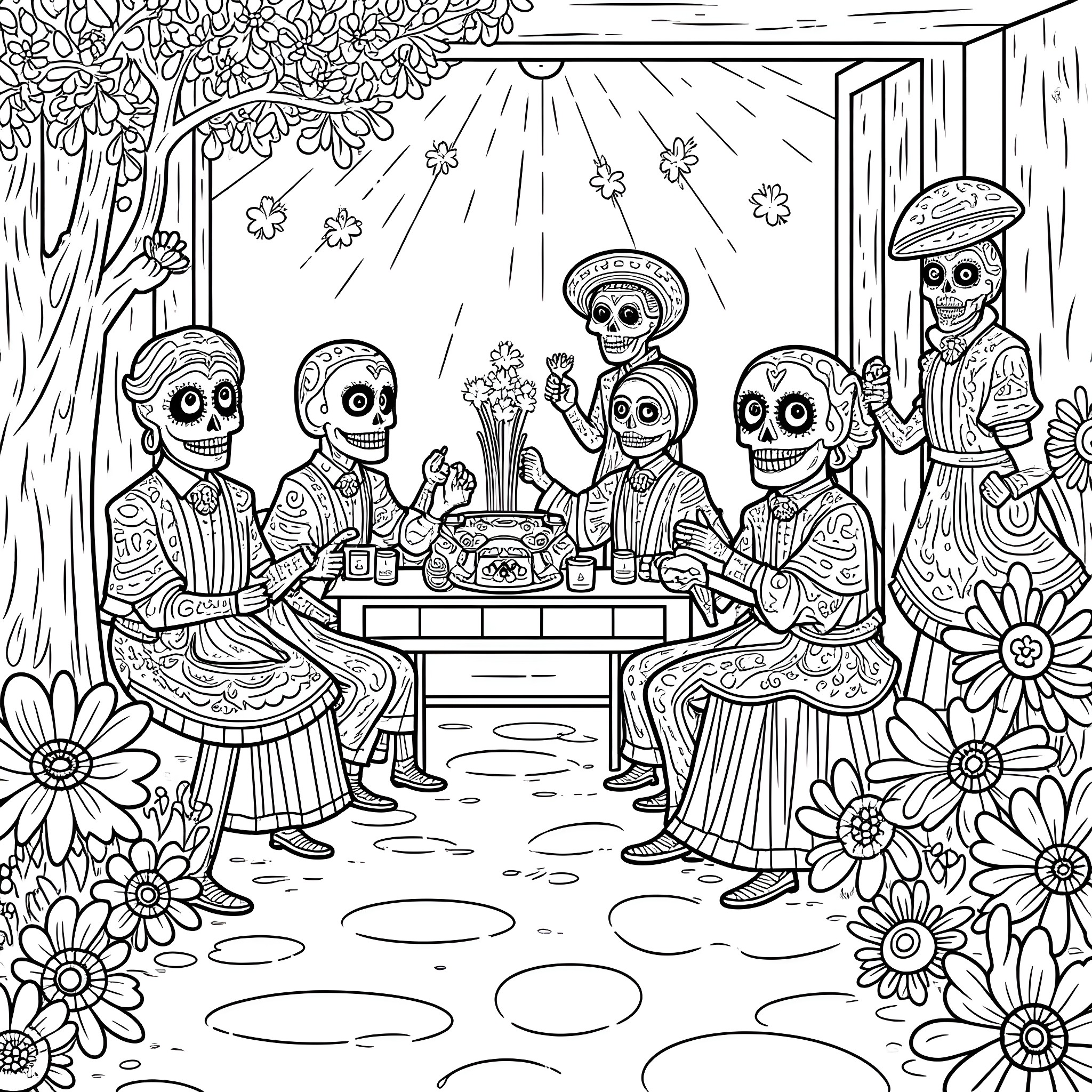 12 Best Death Coloring Pages (Free Printable PDFs)
