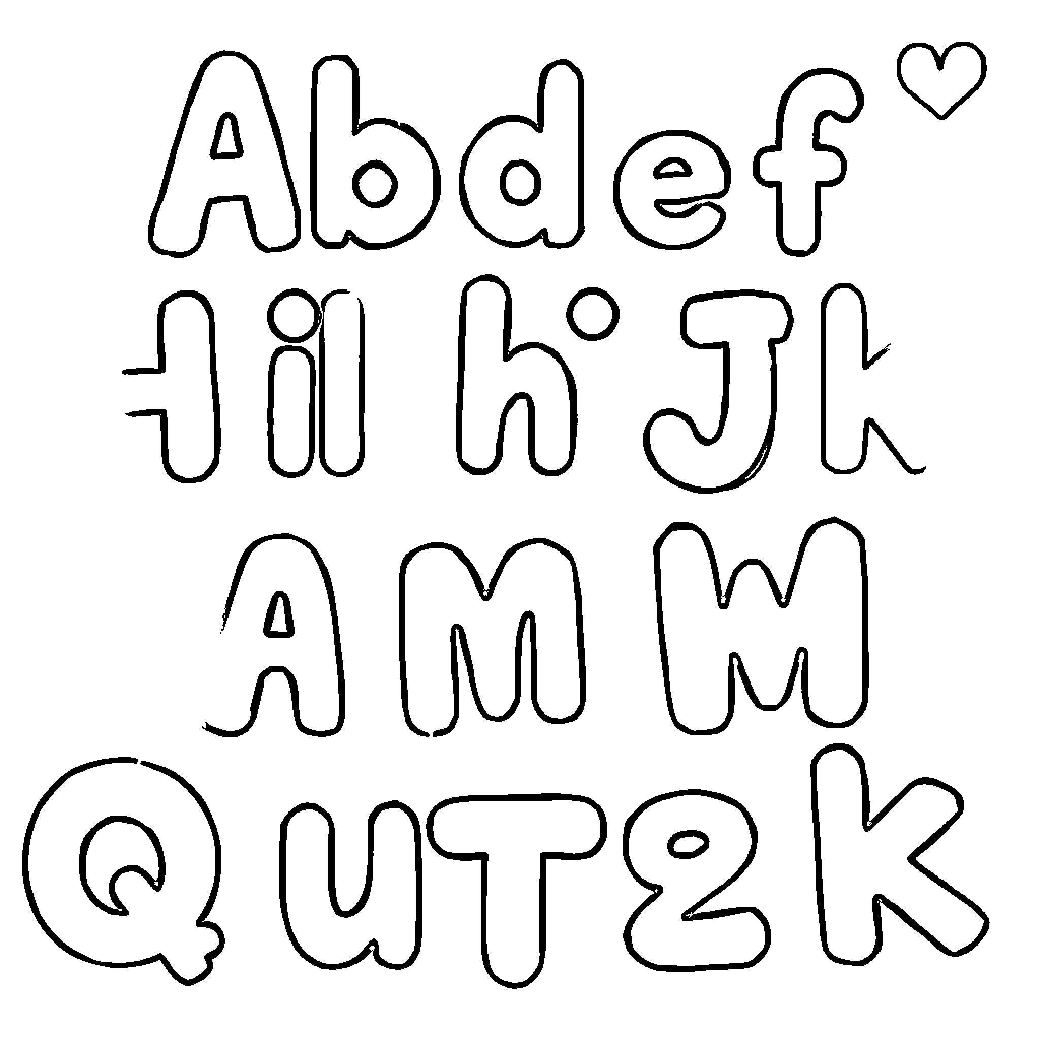 Best Letter Coloring Pages (Free Printable PDF)