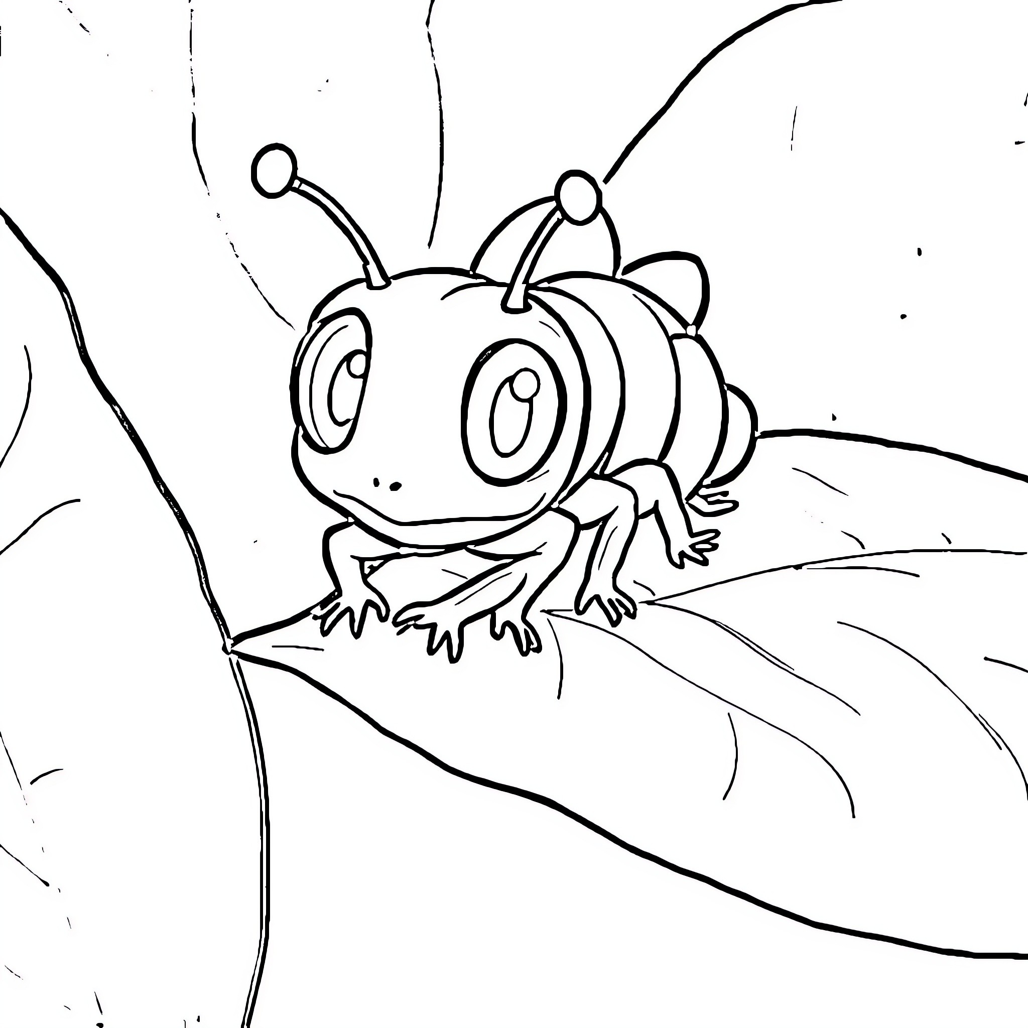 Best Caterpie Coloring Pages (Free Printable PDF)