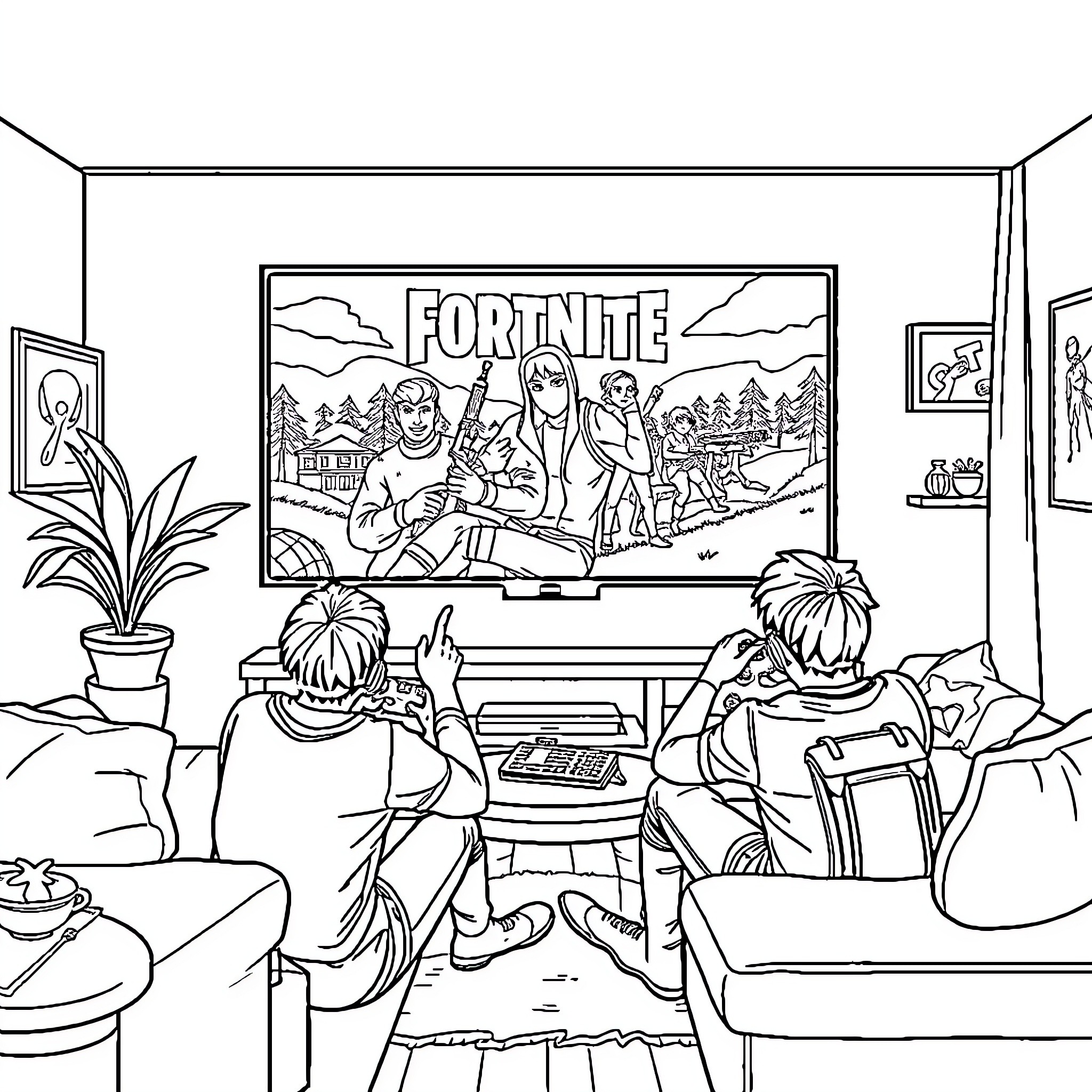 67 Best Fortnite Coloring Pages (Free Printable PDFs)
