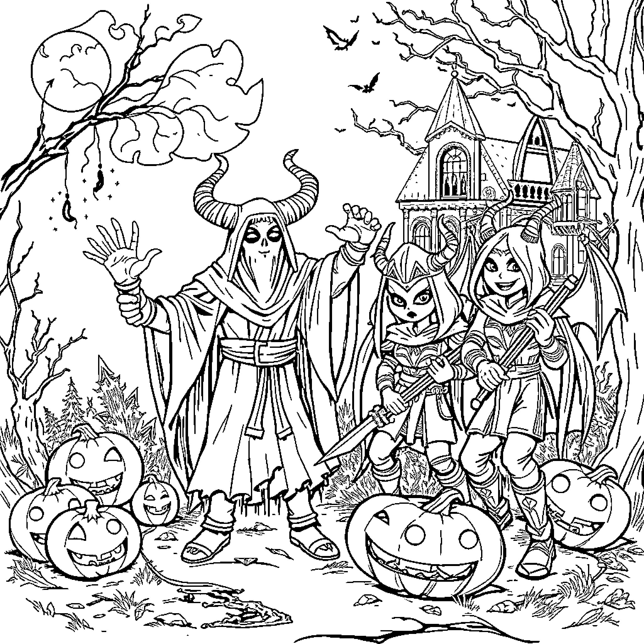 Best Demon Coloring Pages (Free Printable PDF)