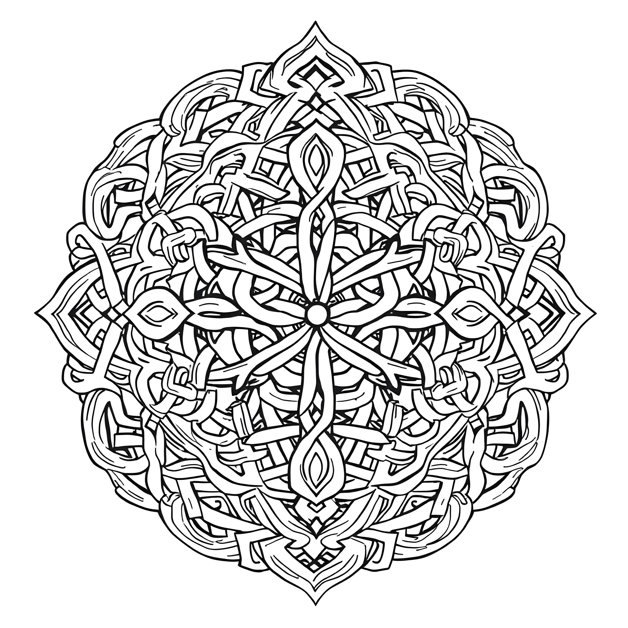 1 Best Knot Coloring Pages (Free Printable PDFs)