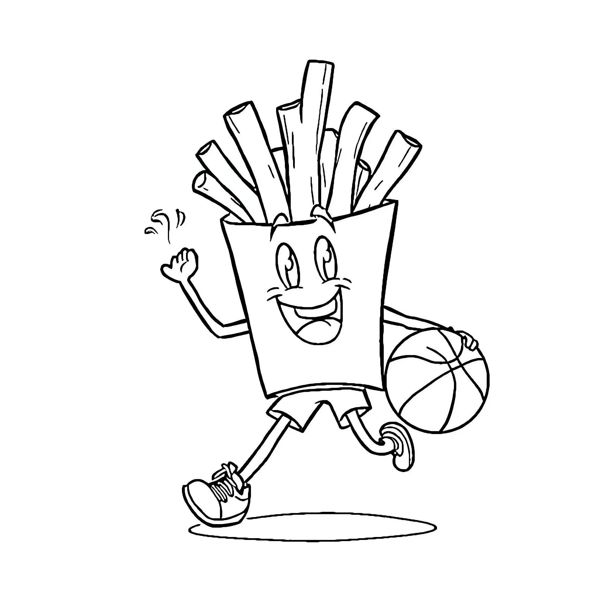 9 Best French Fry Coloring Pages (Free Printable PDFs)