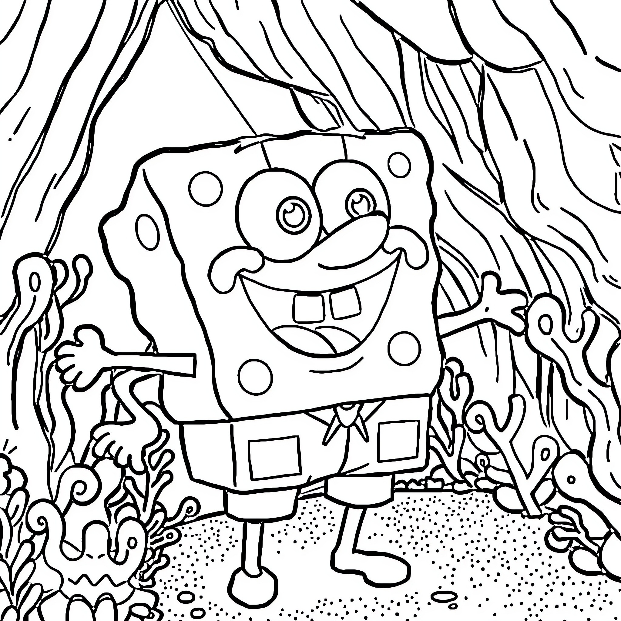 Best Bod Esponja Coloring Pages (Free Printable PDF)